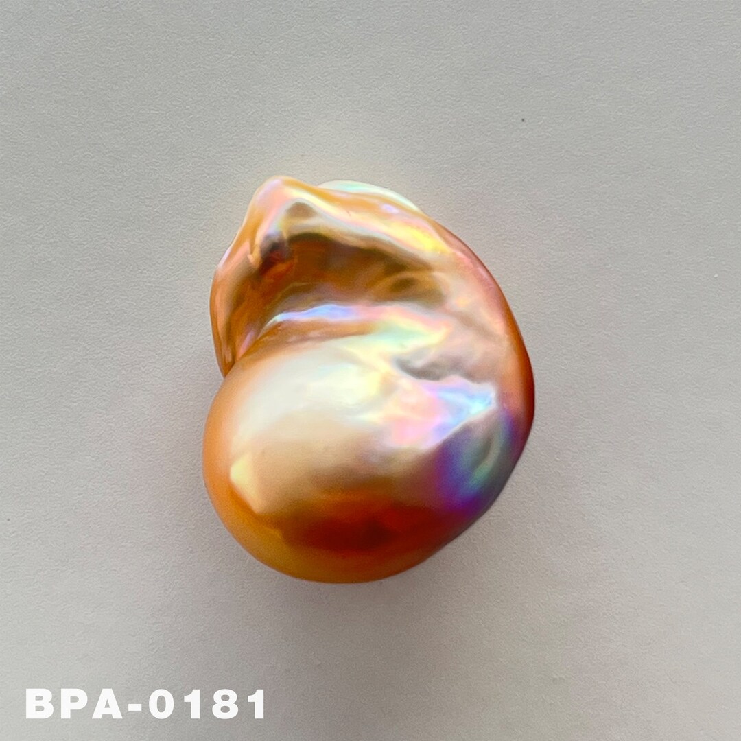Gold & Purple Rainbow Fireball Pearl Flame Ball Natural Metallic ...