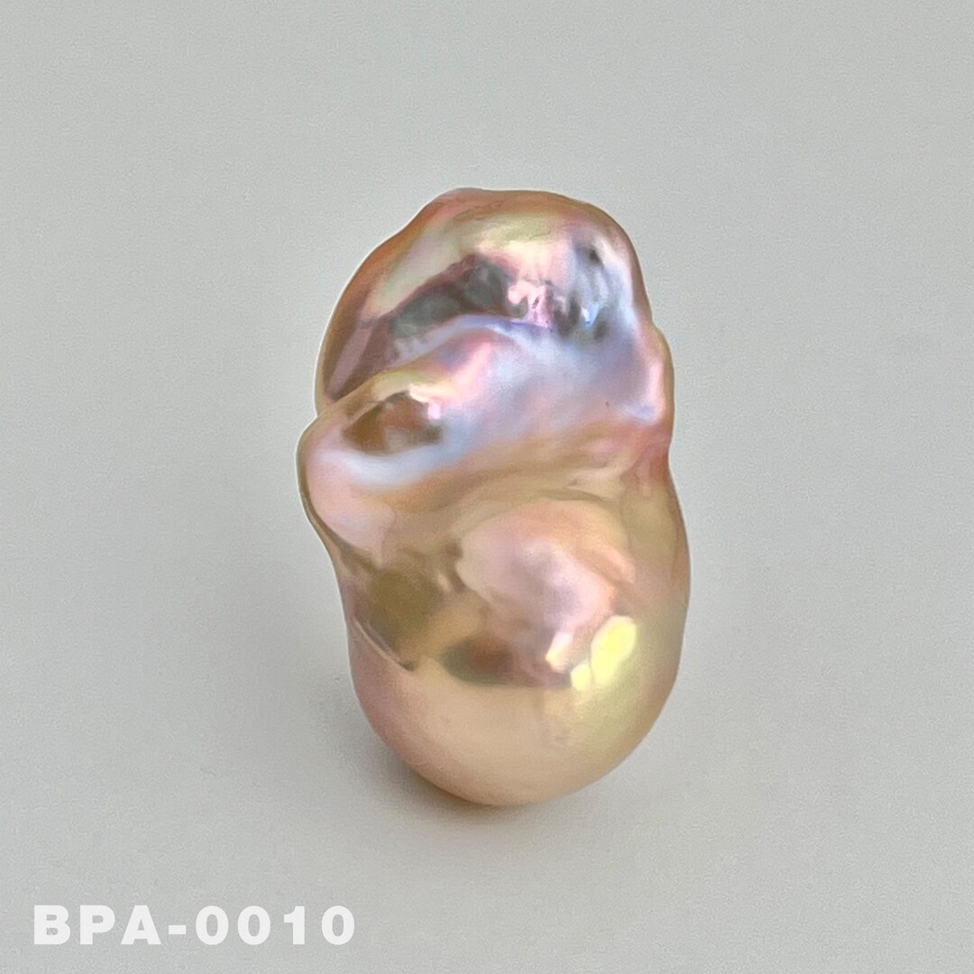 Gold & Purple Rainbow Fireball Pearl Flame Ball Natural Metallic ...