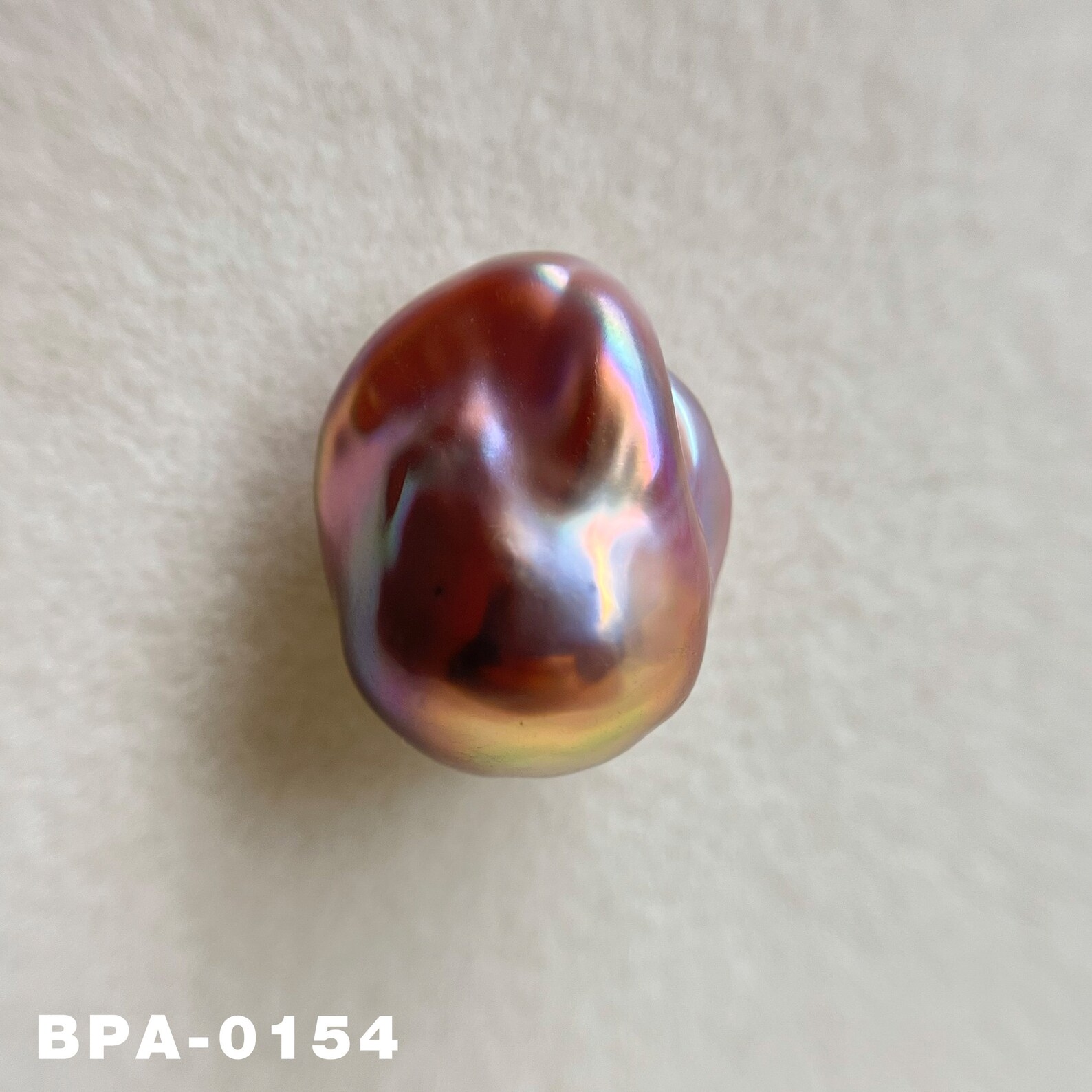 Purple & Gold Rainbow Fireball Pearl Flame Ball Natural Metallic ...