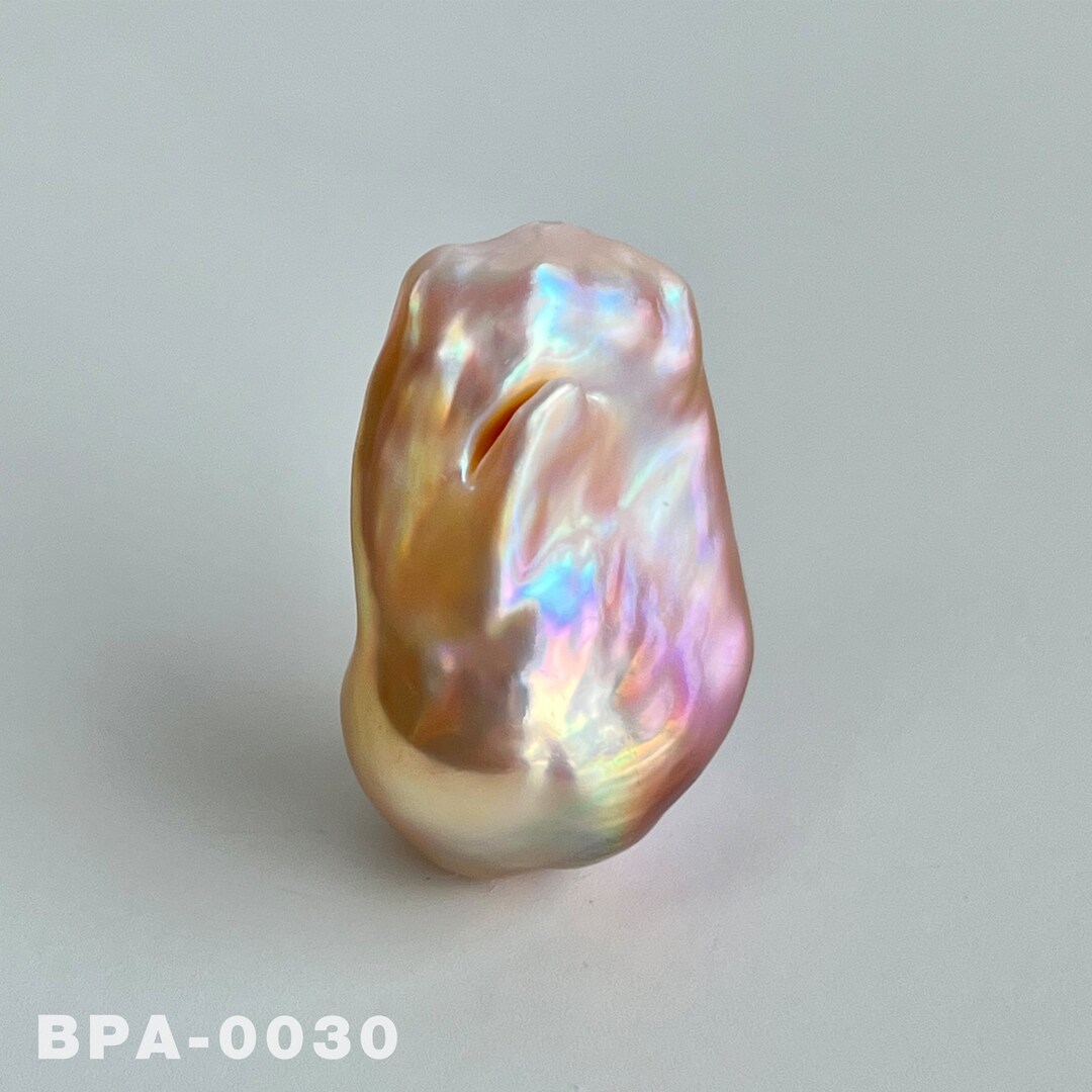 Gold & Purple Rainbow Fireball Pearl Flame Ball Natural Metallic ...