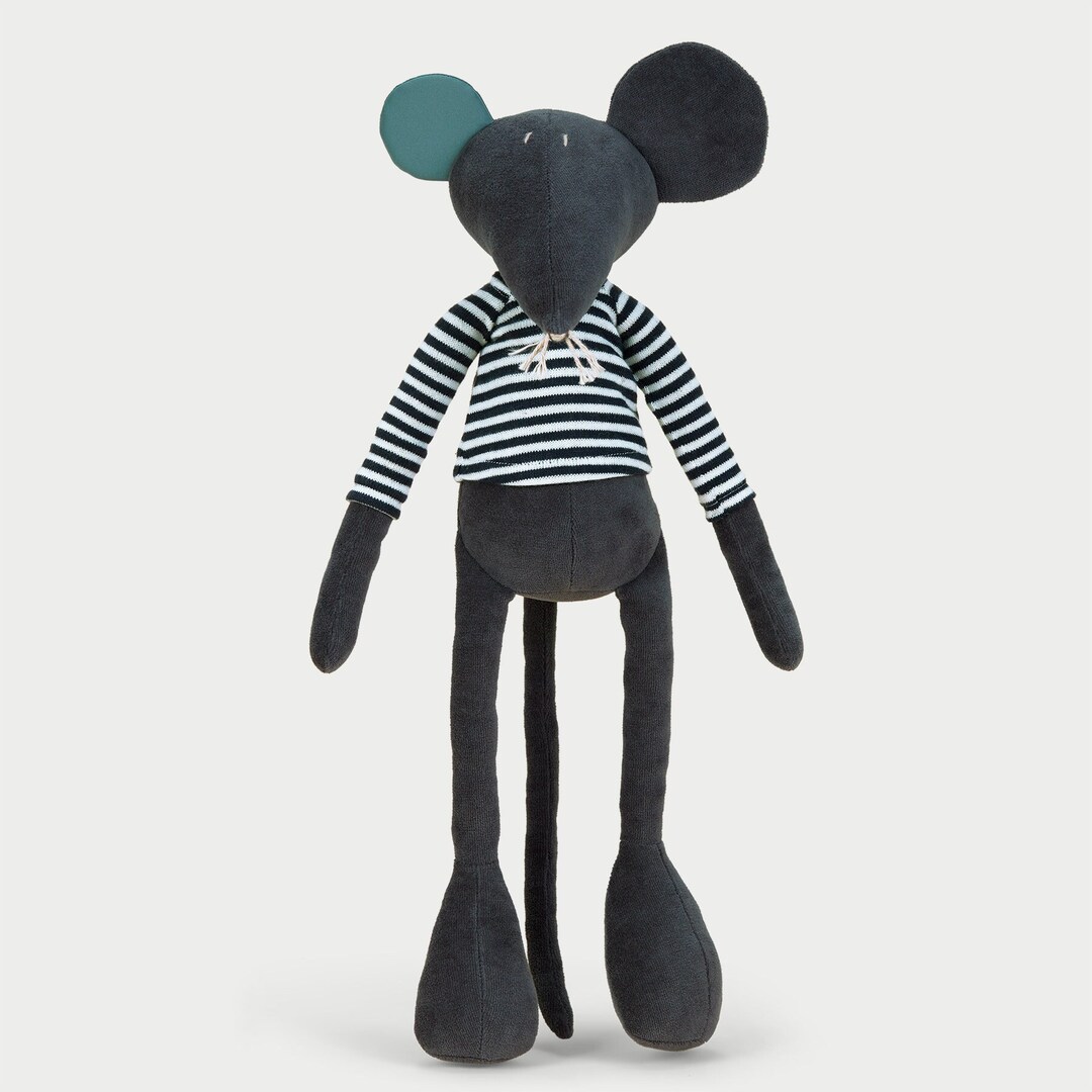 Hector Blue Rat Plush Large With Teddy Bear Clothing Marinière Stuffed ...