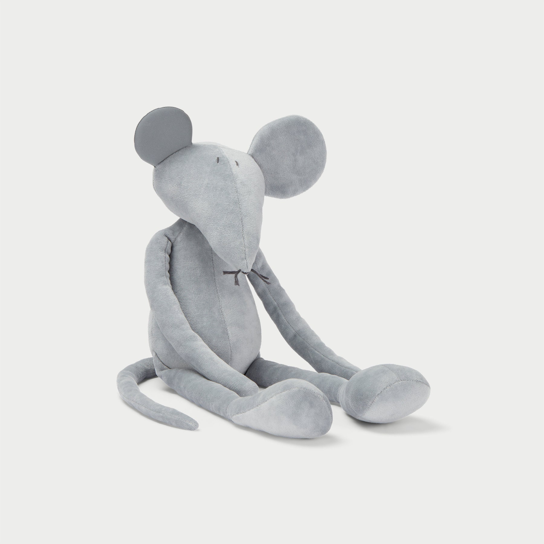 Hector the Light Grey Rat Small Size Stuffed Animal 100% Handmade in ...