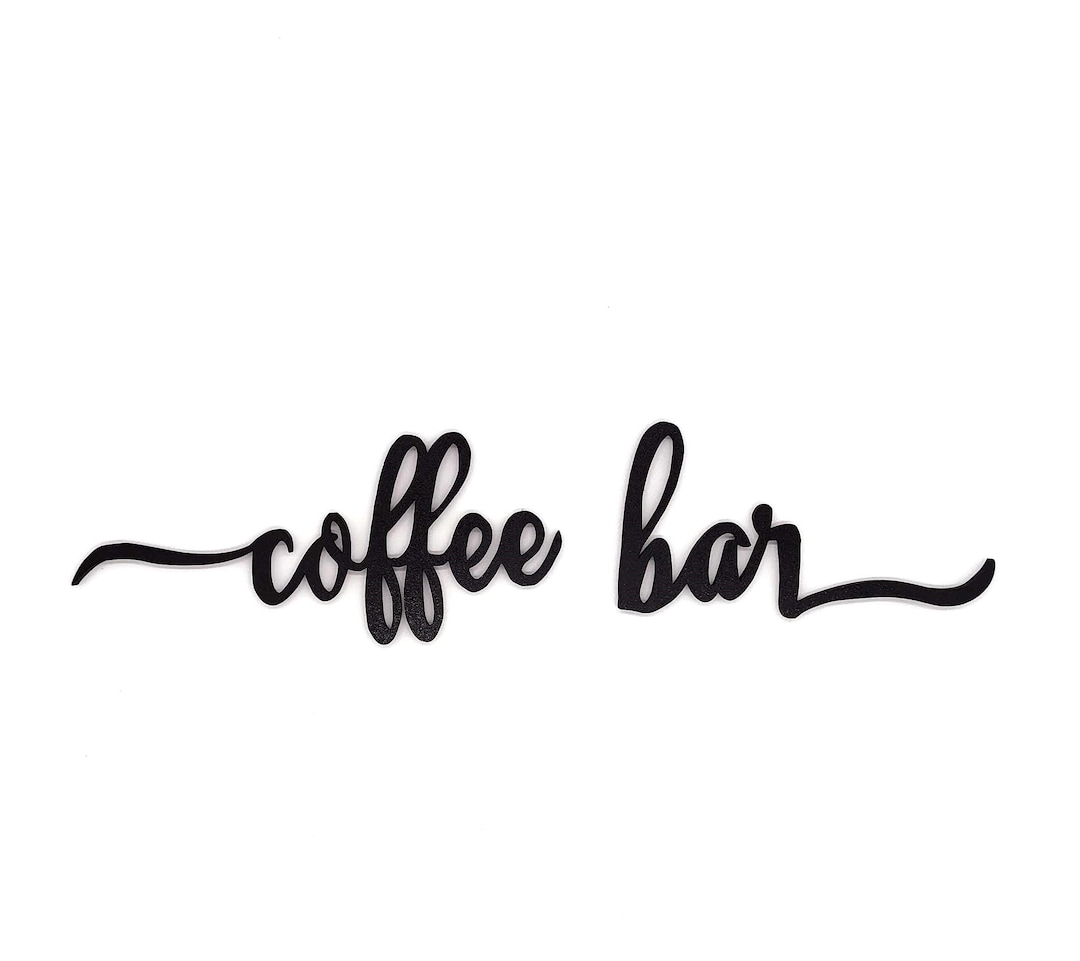 Coffee Bar Sign, Wall Plastic Sign, Coffee Sign, Gift for Coffee Lover ...