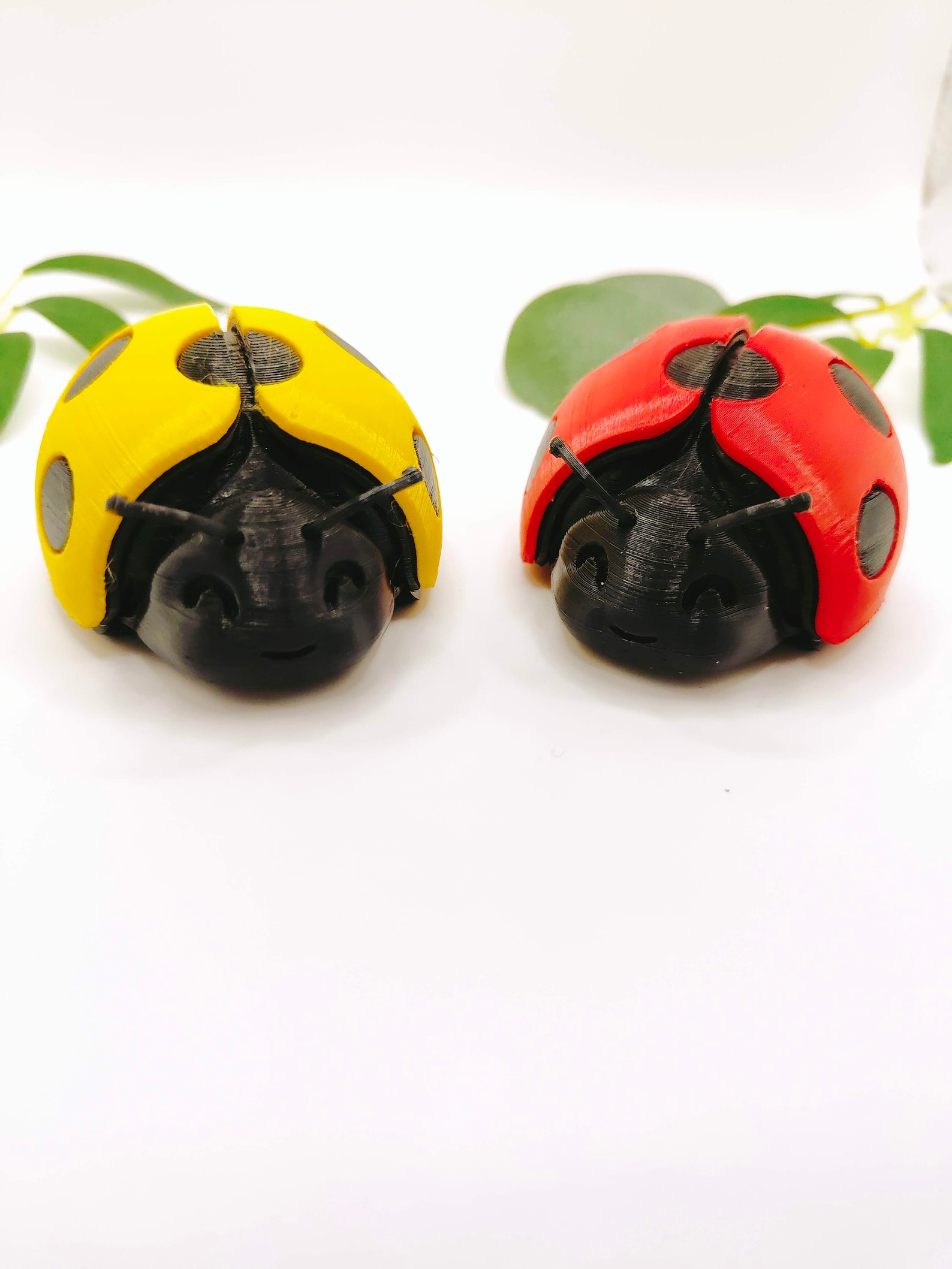 Ladybug 3D Printed Fidget Toy Desk Desk Pet Lady Beetle - Etsy