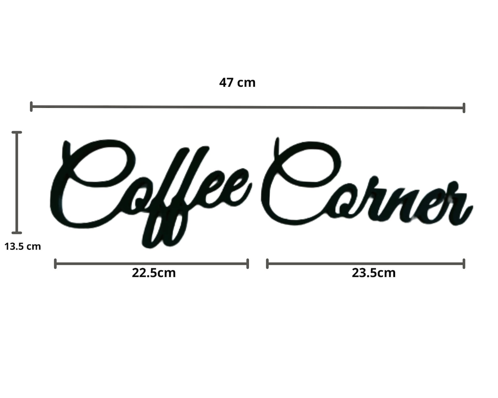Coffee Corner Sign, Wall Plastic Sign, Coffee Sign, Gift for Coffee ...
