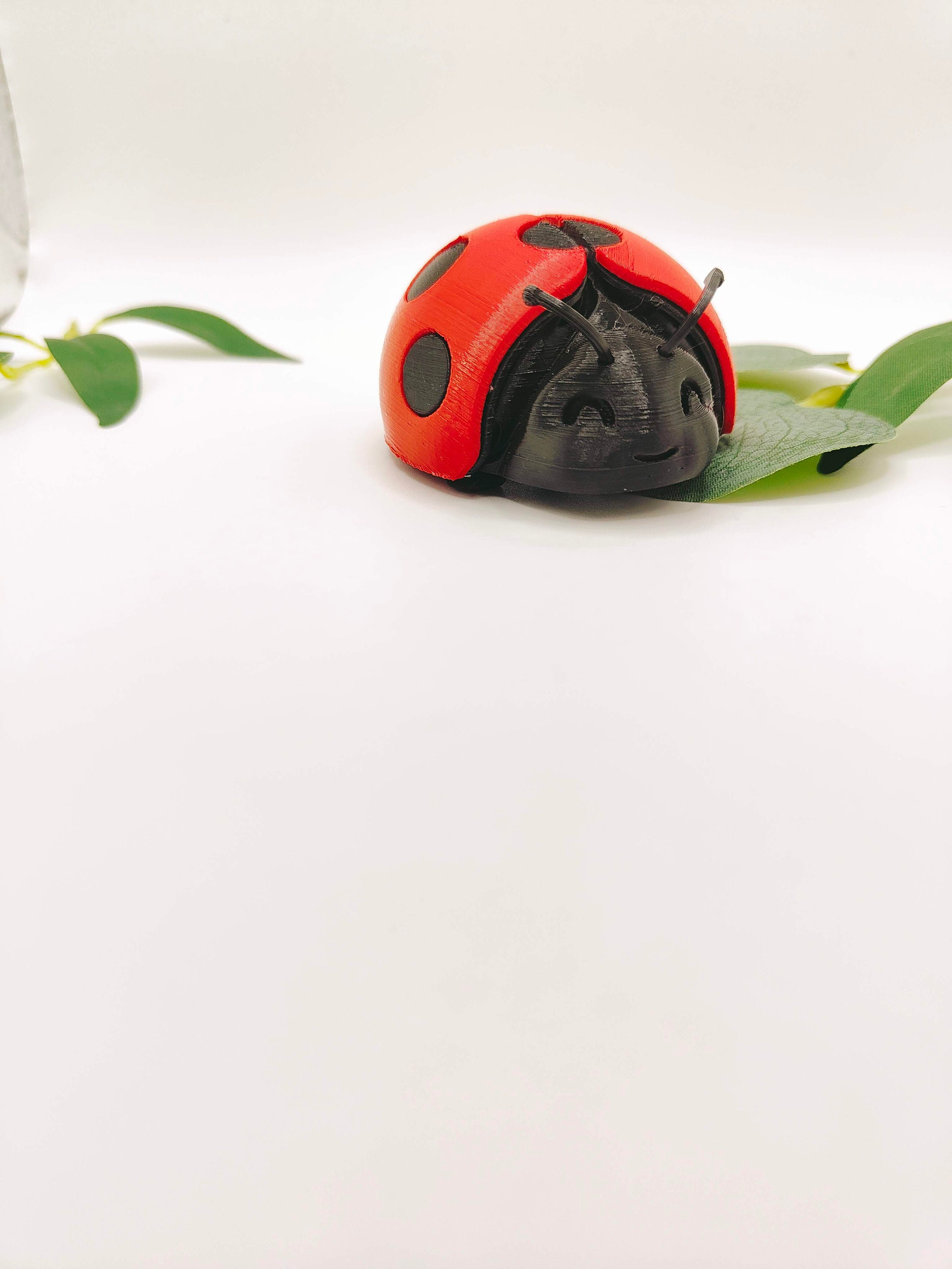 Ladybug 3D Printed Fidget Toy Desk Desk Pet Lady Beetle - Etsy