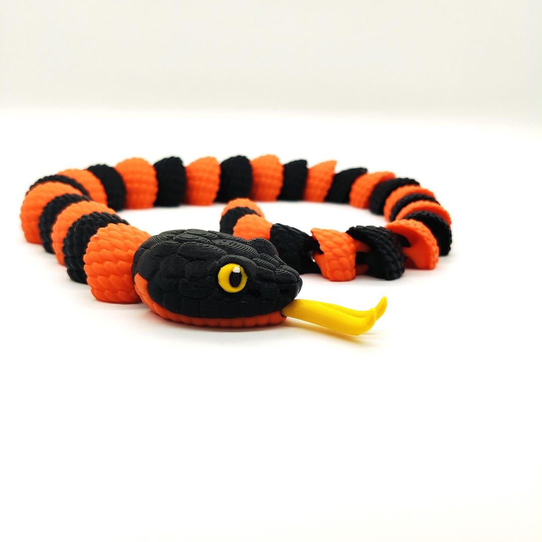 Copperhead Snake Toy - Movable Snake Figure, Perfect for Display, or ...
