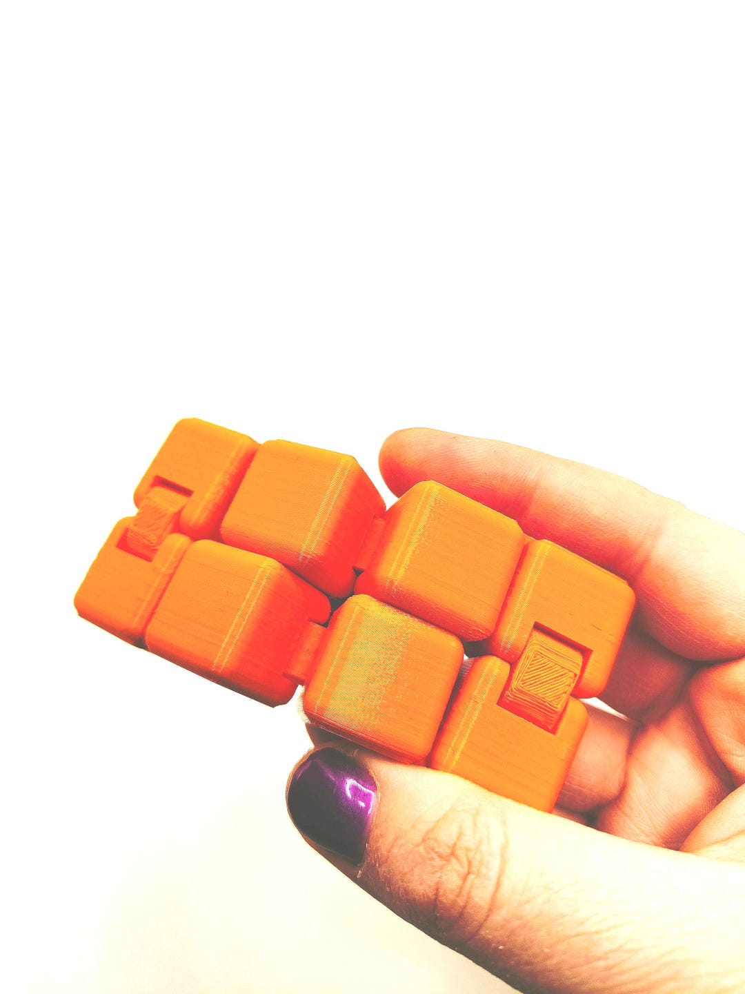 Infinity Cube Fidget Toy | 3D Printed Fidget Desk Toy | ADHD Tinker Toy ...