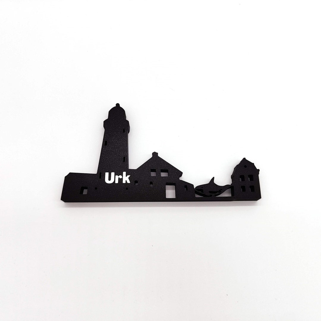 Urk Skyline Collectible | Detailed Netherlands Cityscape Art | Perfect ...