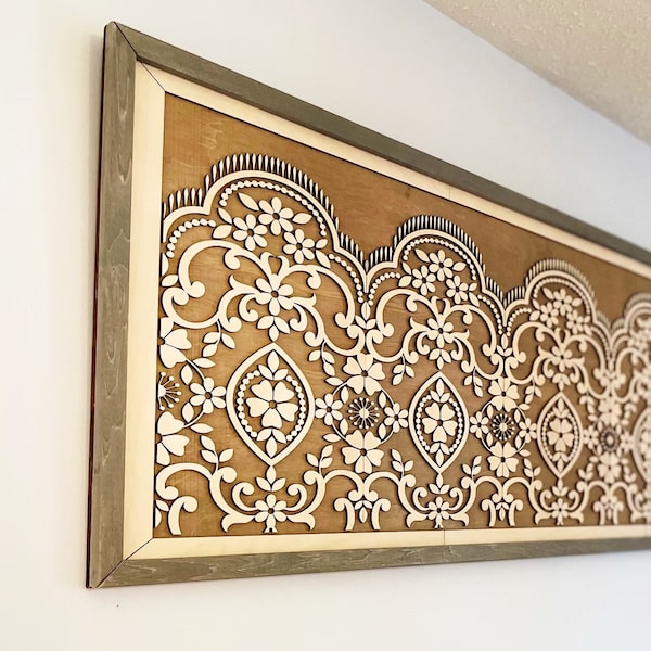 Lace Wall Decor - Etsy
