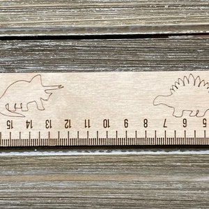 Personalized Kids Name Wooden Ruler, Back to School Ruler, 20cm Ruler ...
