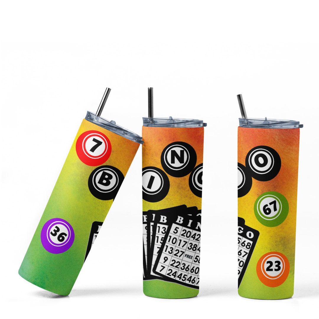 Bingo Tumbler Wrap, Bingo Tumbler Wrap, PNG Sublimation Designs ...