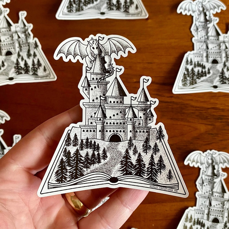 Fantasy Stickers - Etsy