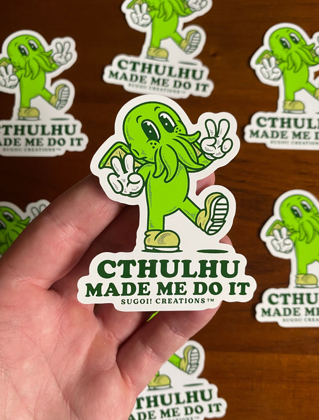 Cthulhu Sticker - Etsy