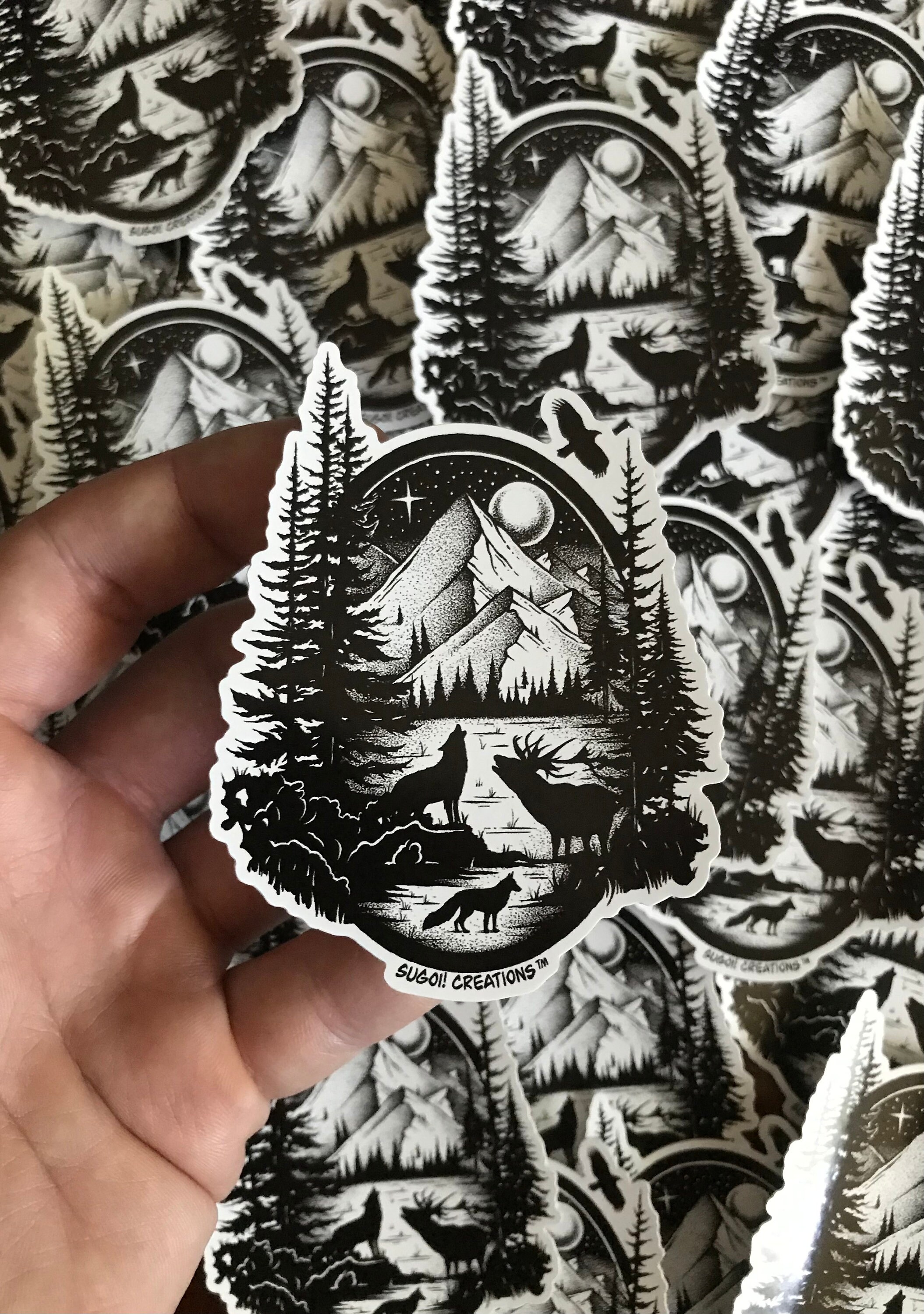 Nature and Wildlife Sticker | Etsy