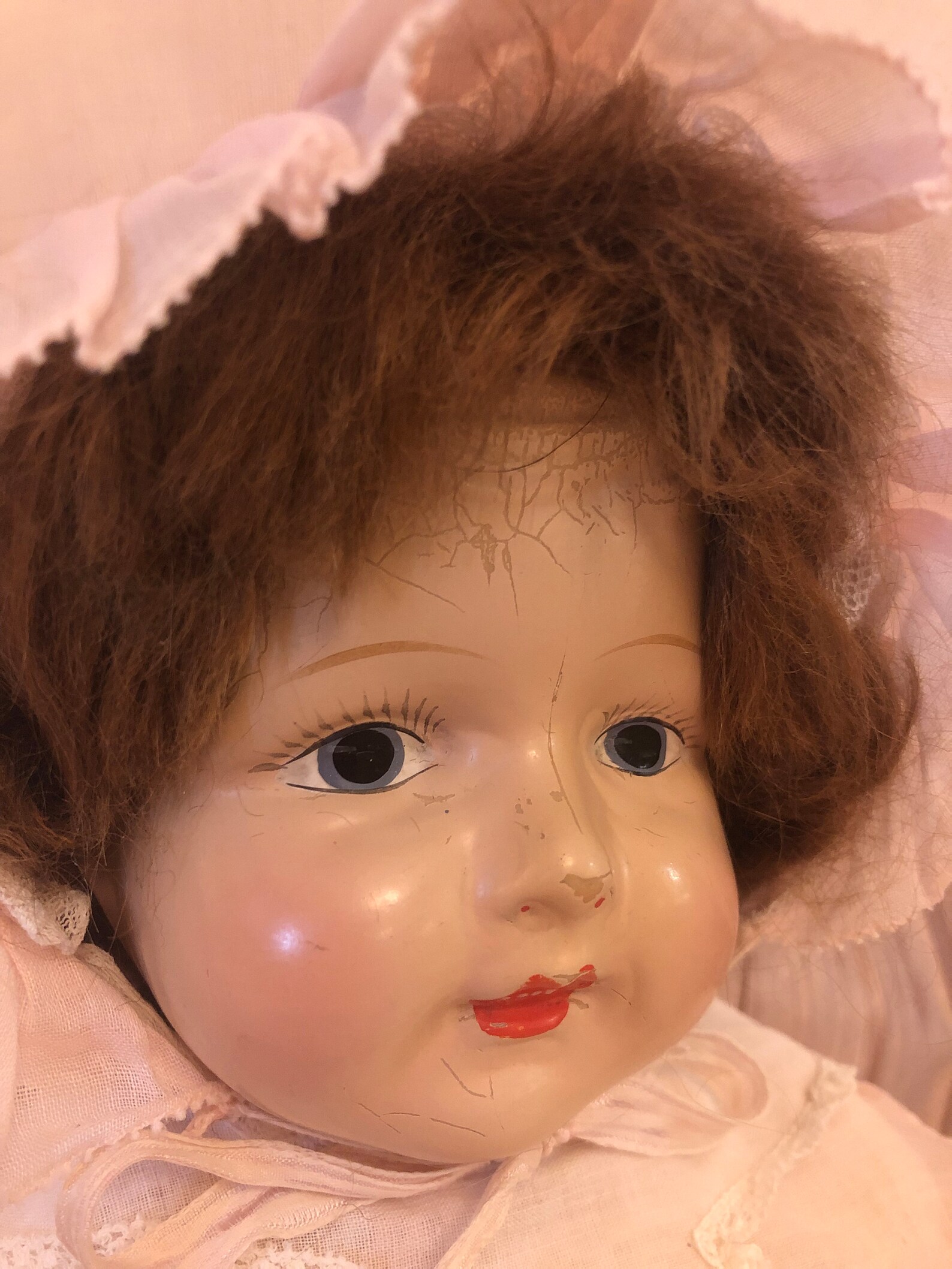 Antique Composition Doll - Etsy
