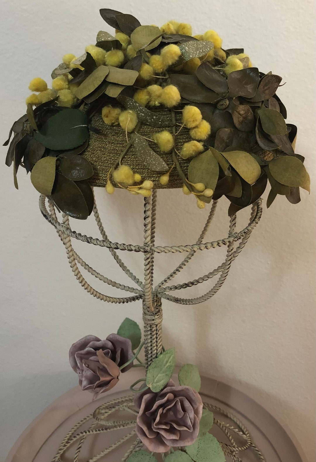 VTG Greenery Hat - Etsy