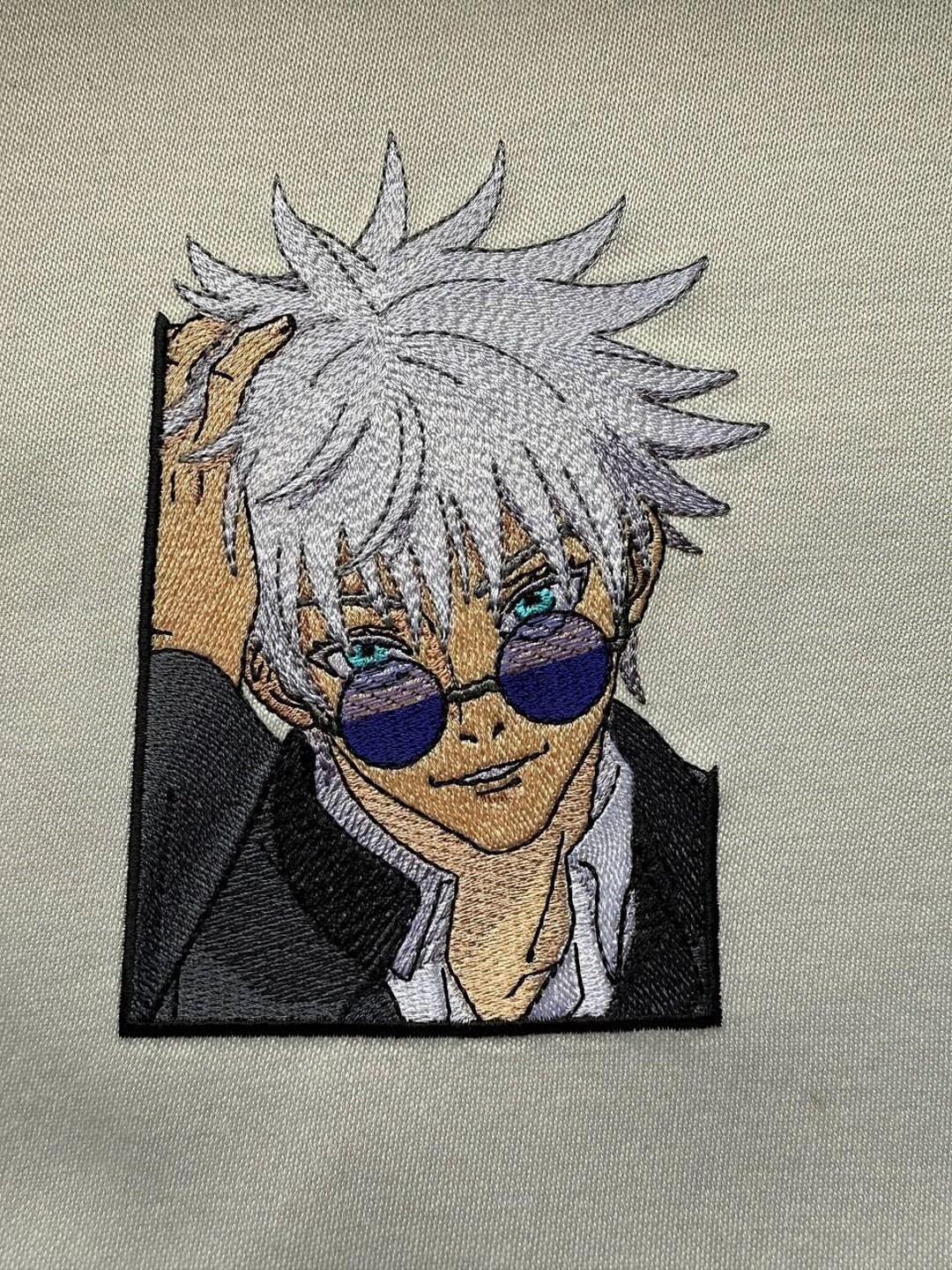 Anime Style Cool Guy Embroidery Design Machine Embroidery File - Etsy