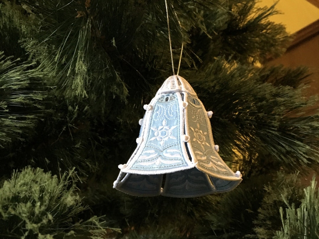 Blue Bell Christmas Bell Christmas Decoration Christmas Tree in Blue ...