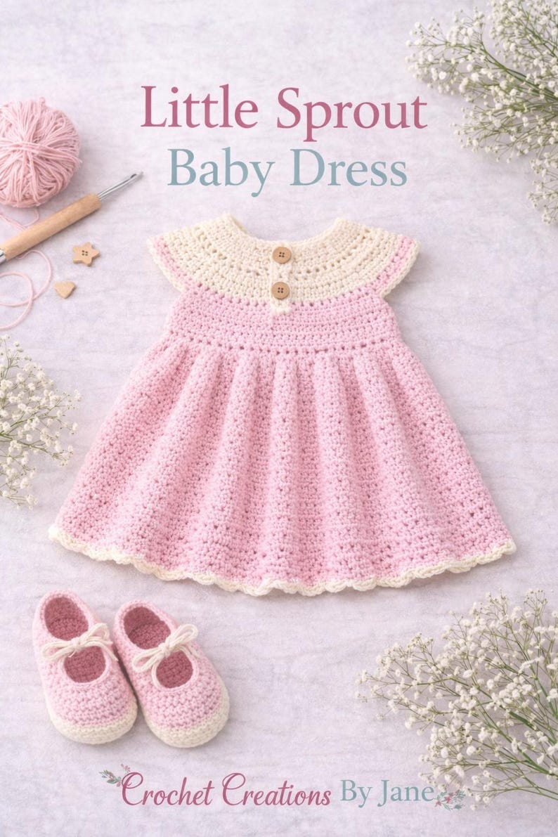 Little Sprout Baby Dress - Etsy