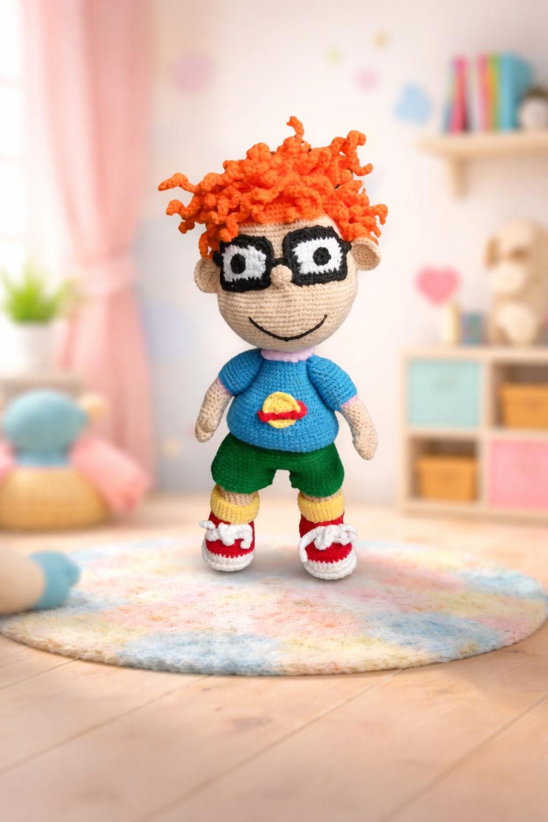 Chuckie Crochet Doll Pattern, Amigurumi Boy (PDF Download) - Etsy Australia