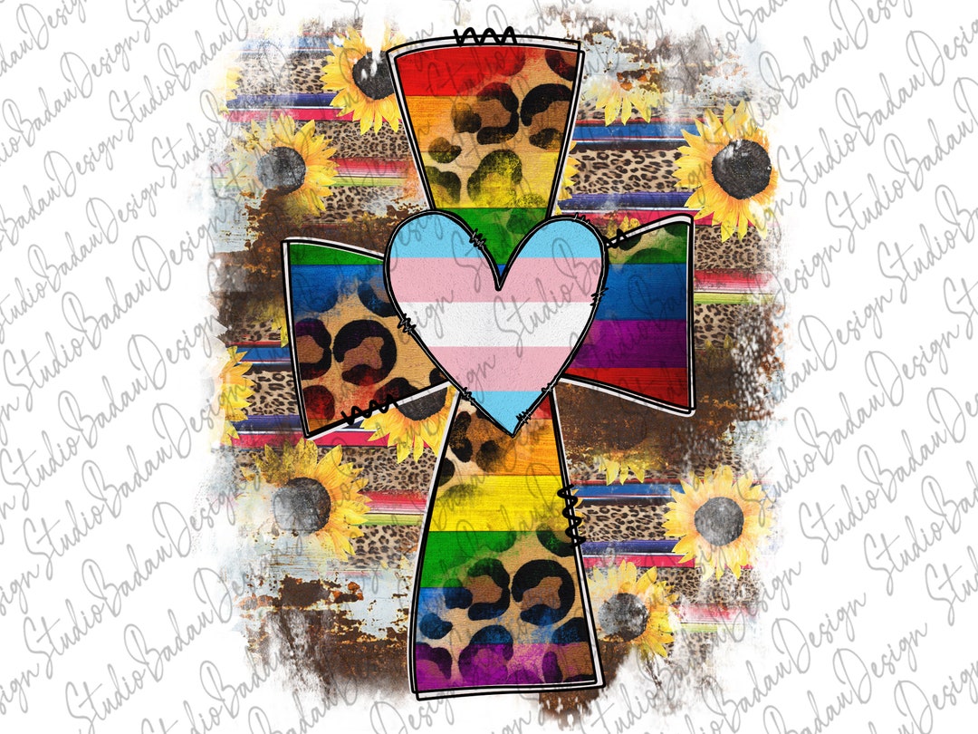 LGBT Cross Png Lgbt Png Pride Png Cross Png Lgbt Flag - Etsy Norway