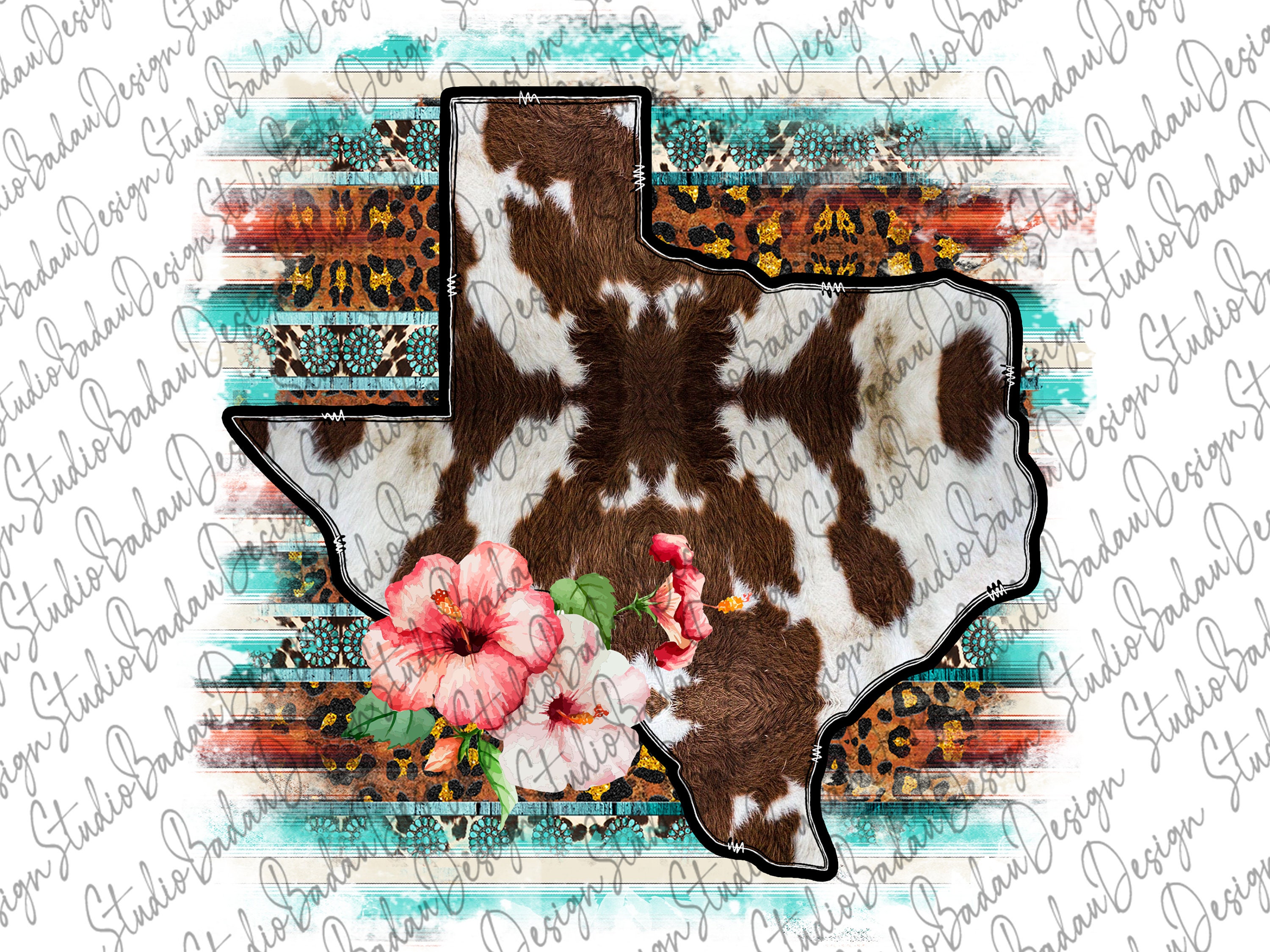 Drawing & Illustration Art & Collectibles Digital Texas Map Png,Leopard ...