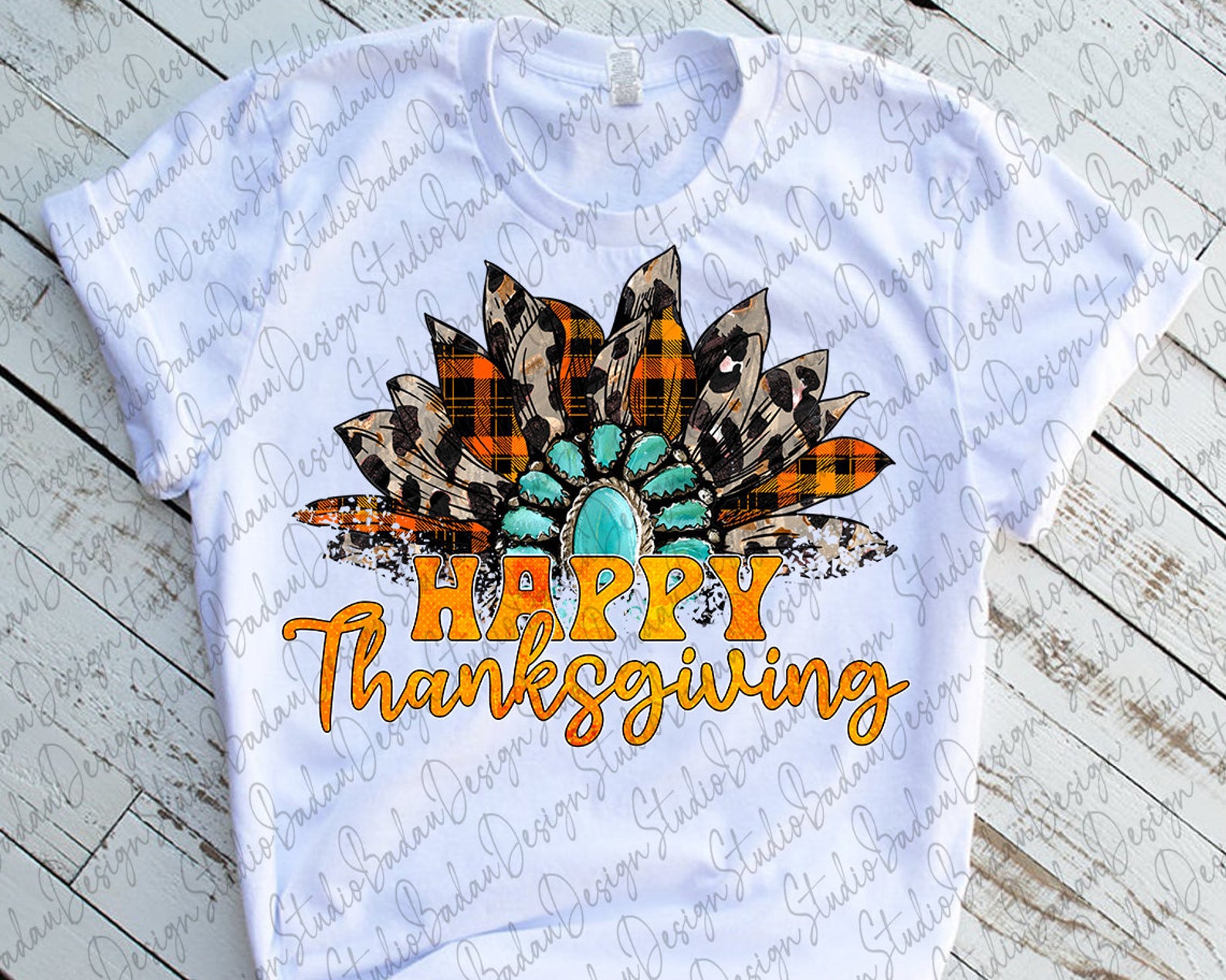 Happy Thanksgiving Thanksgiving Turkey Sublimation Design | Etsy