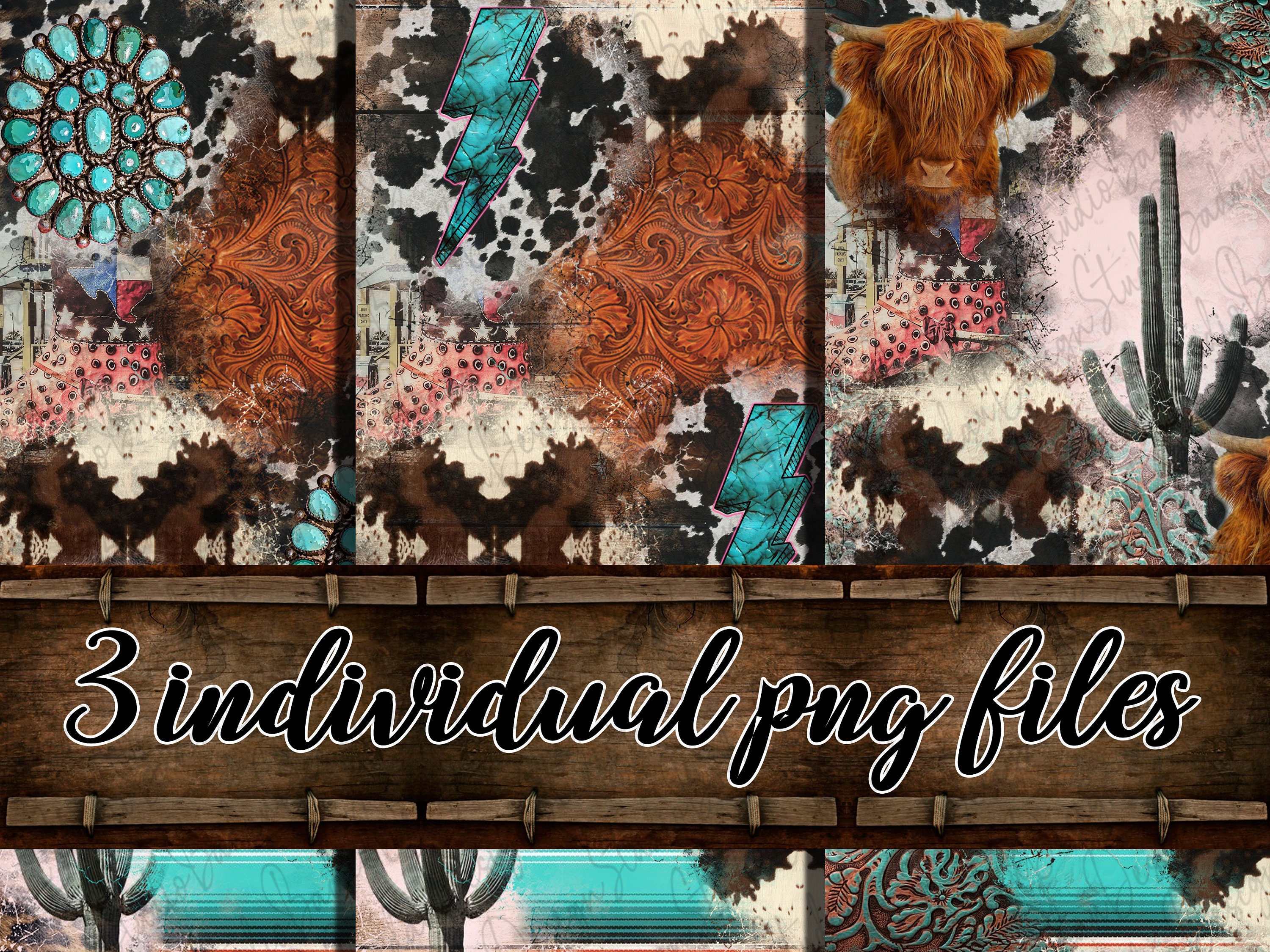 Cowhide Turquoise Pattern Png Files Turquoise Gem Stone - Etsy