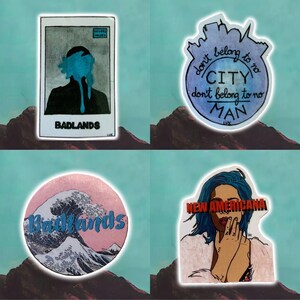 Halsey Stickers (hfk/badlands) - Etsy