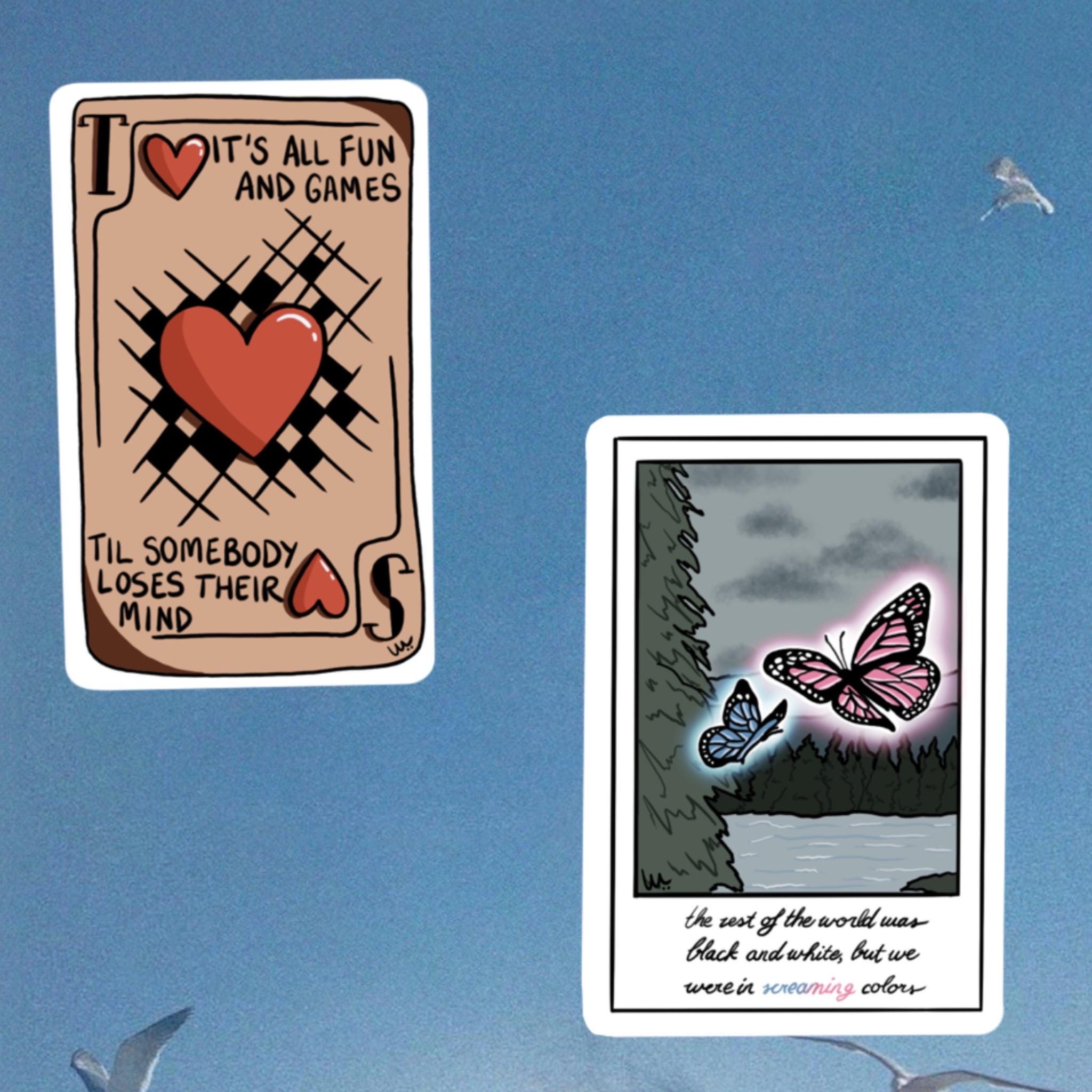 Stickers Inspired by 1989 TS - Etsy