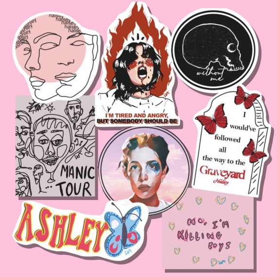 Halsey Stickers manic - Etsy UK