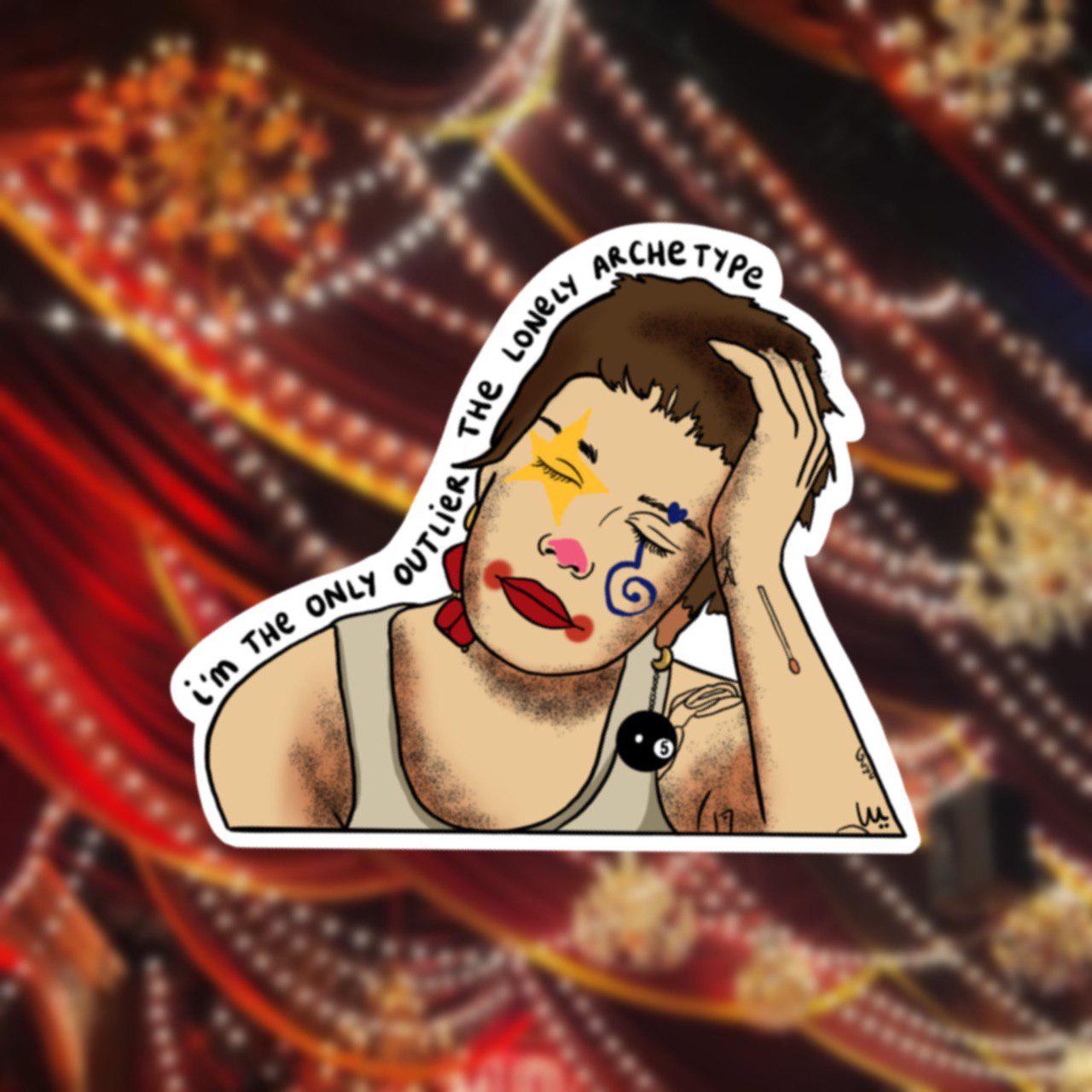 Halsey (the Great Impersonator) Stickers - Etsy