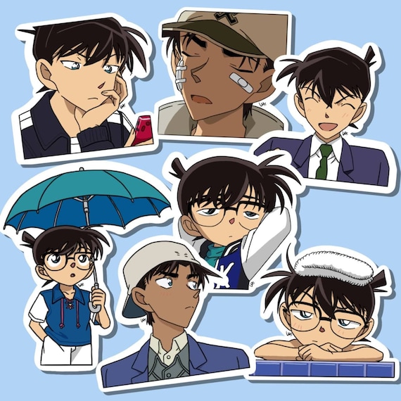 Detective Conan Stickers - Etsy