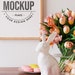 Frame Mockup,spring Mockup,poster Mockup,artwork Mockup,easter Mockup ...