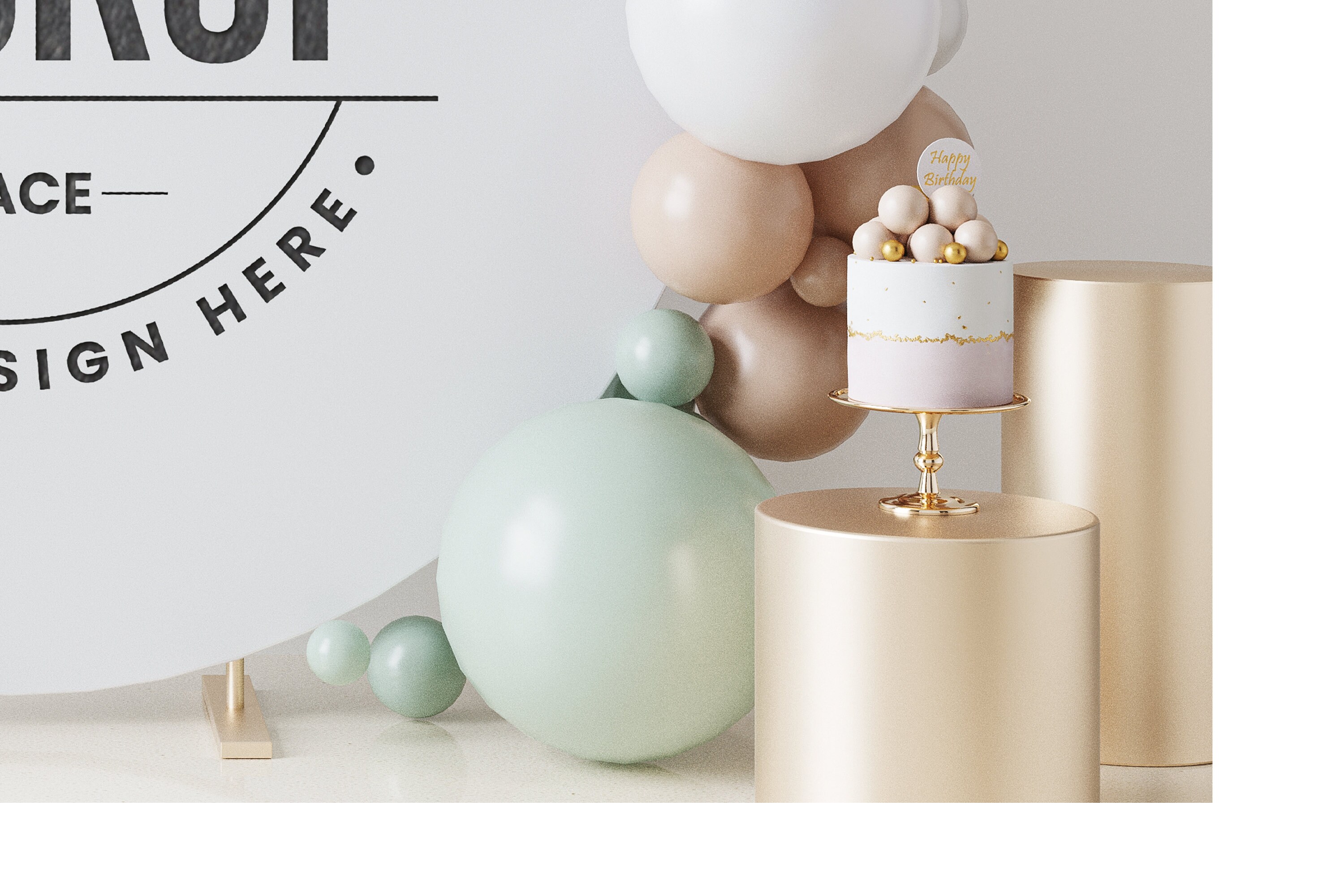 Balloon Garland Mockup Balloon Arch Mock up Balloon Arch - Etsy España