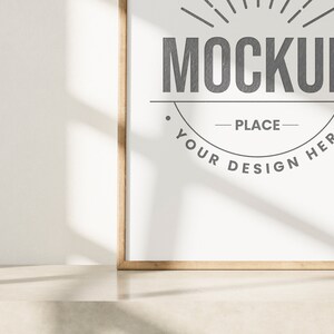 8x10 Frame Mockup, Mockup Bundle, Five Wooden Frame Mockups, Wall Art ...