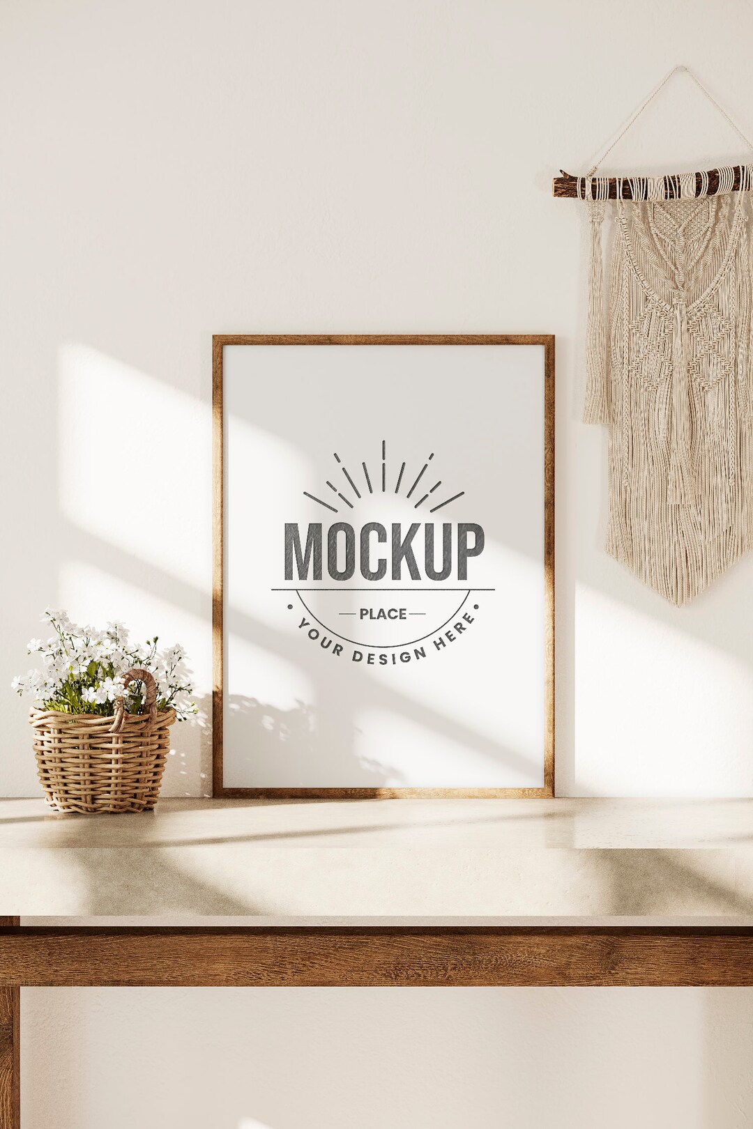 Frame Mockup PSD, Wall Art Mockup, Poster Mockup, Farmhouse Mockup ...
