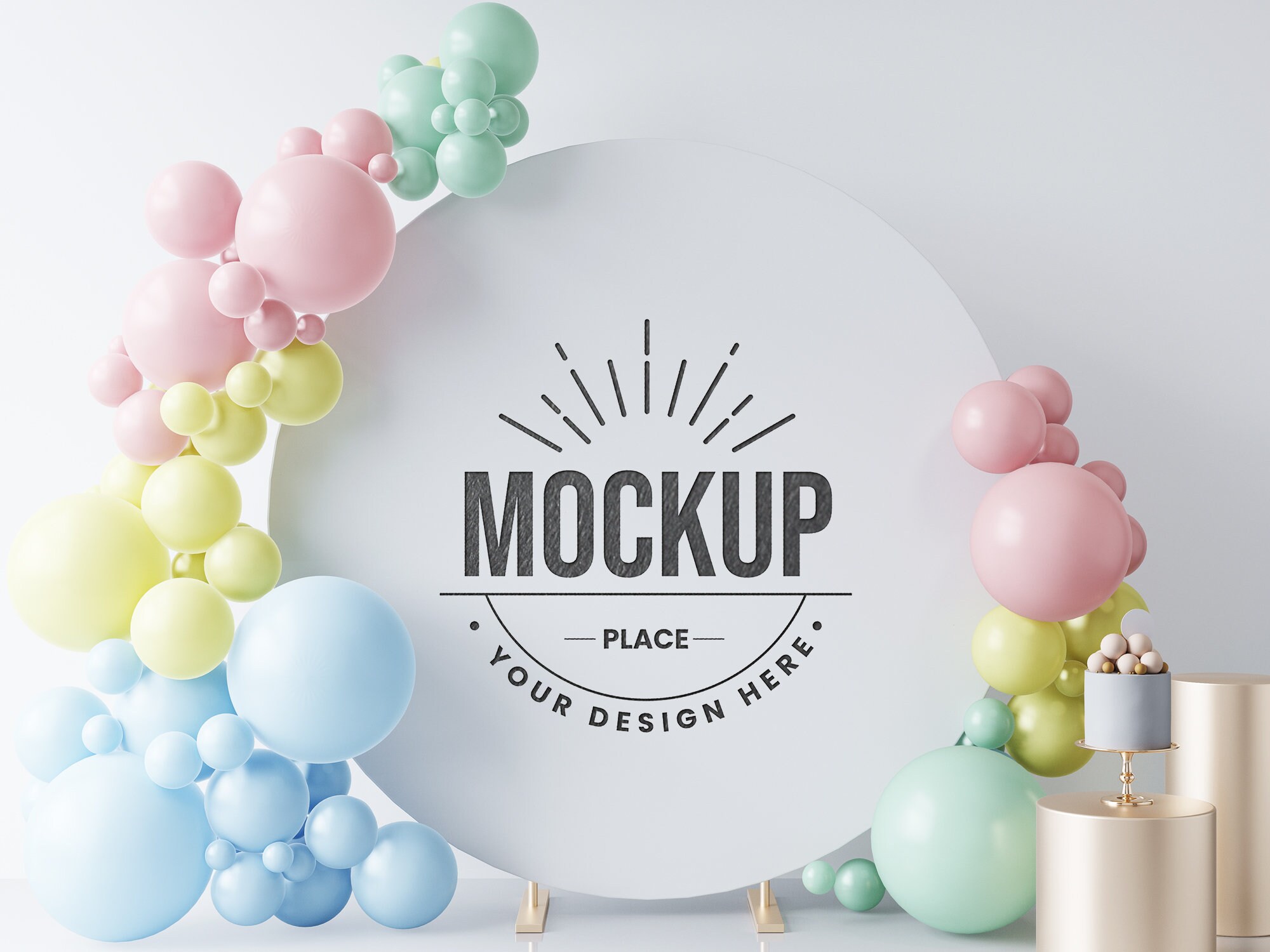 Balloon Mockup Balloon Garland Mockup Bundle Balloon Arch - Etsy Canada