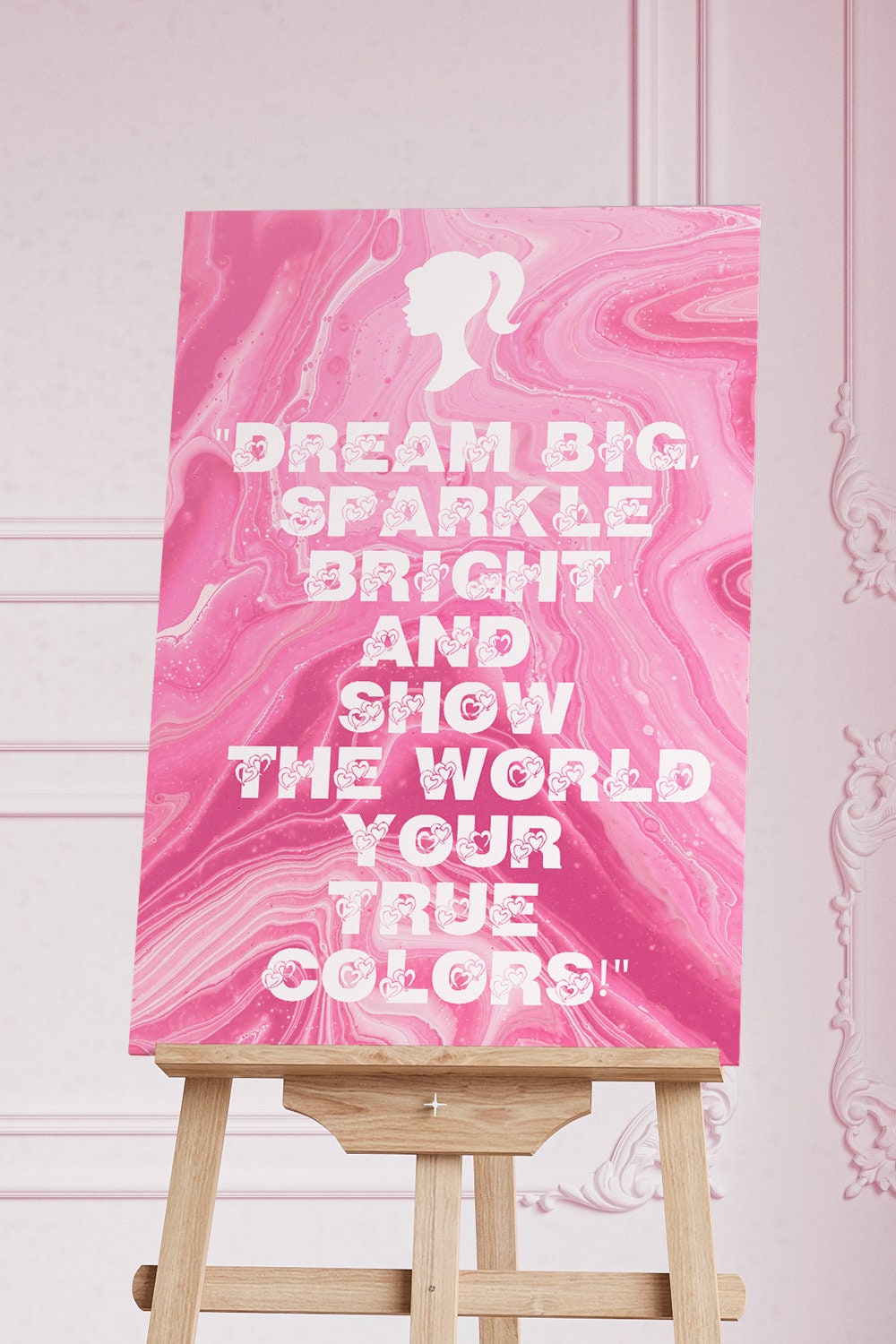 Barbie Printable Wall Art, Barbiecore, Barbie Movie Ending Quote Poster ...
