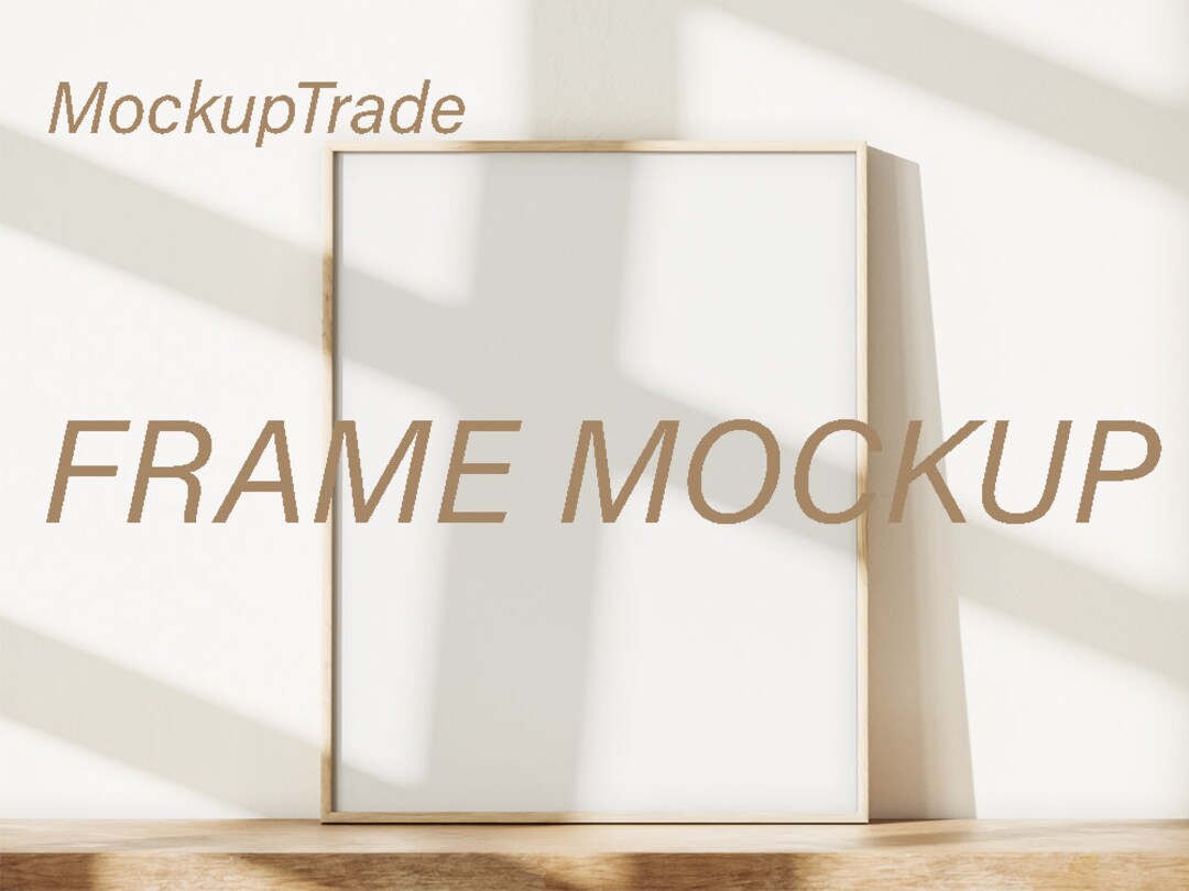 8x10 Frame Mockup, Wall Art Mockup, Neutral Mockup, Art Print Mockup ...