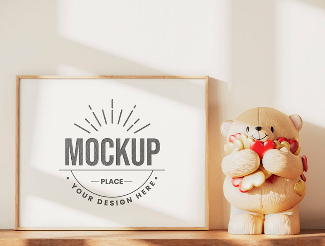 Nursery Mockup Props, Landscape Mockup Psd, Wall Art Mockup, Art Work ...