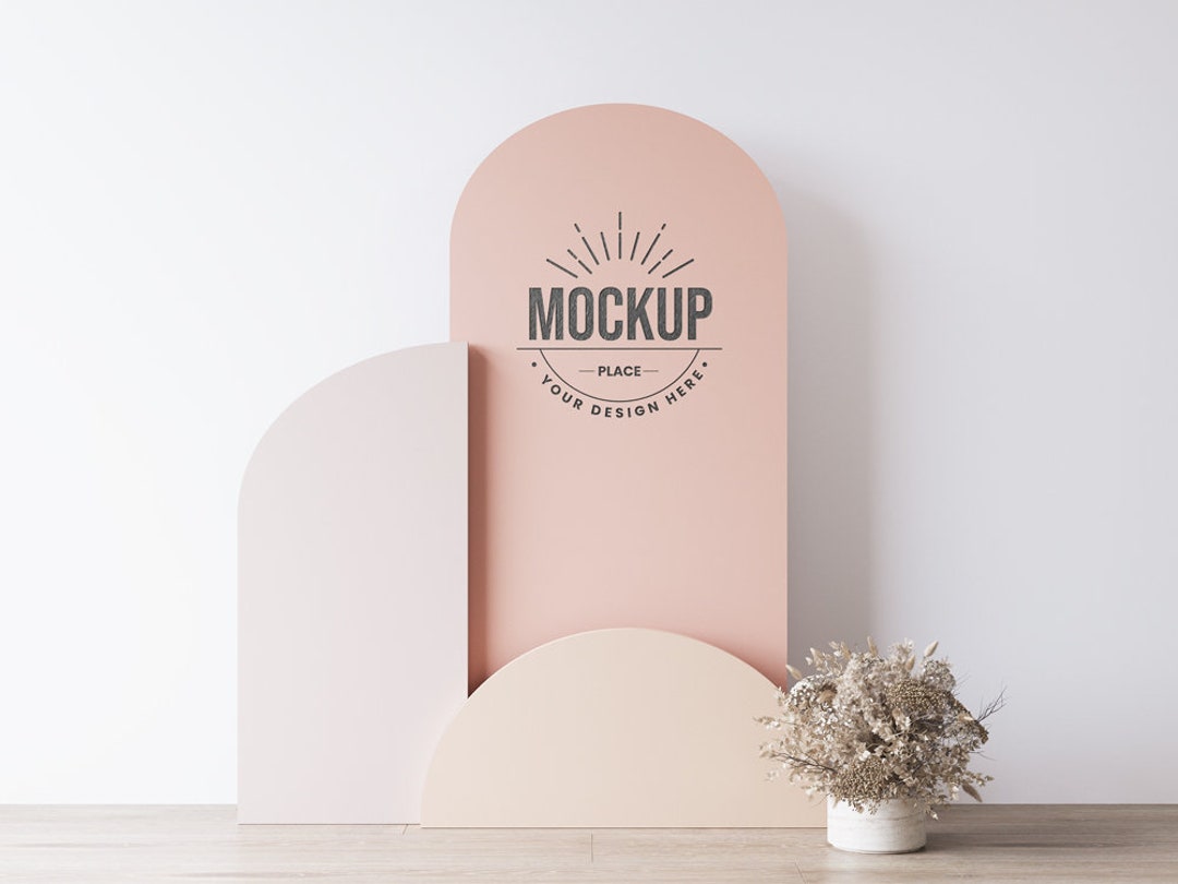 Party Backdrop Mockup, Stand Mockup, Happy Birthday Banner Mockup ...