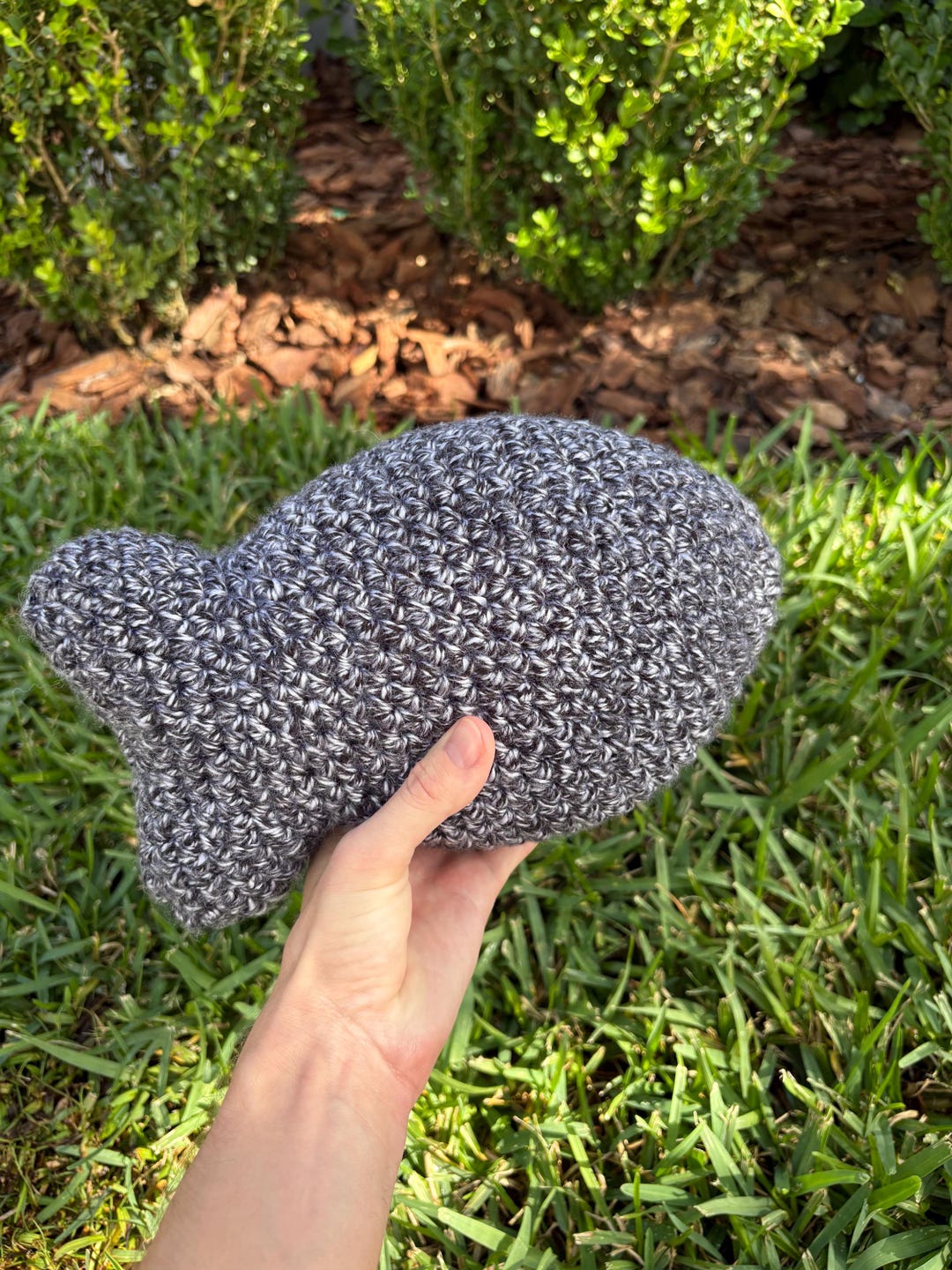 Large Stuffed Fish/black and White/stuffed Toy/baby Plushie - Etsy