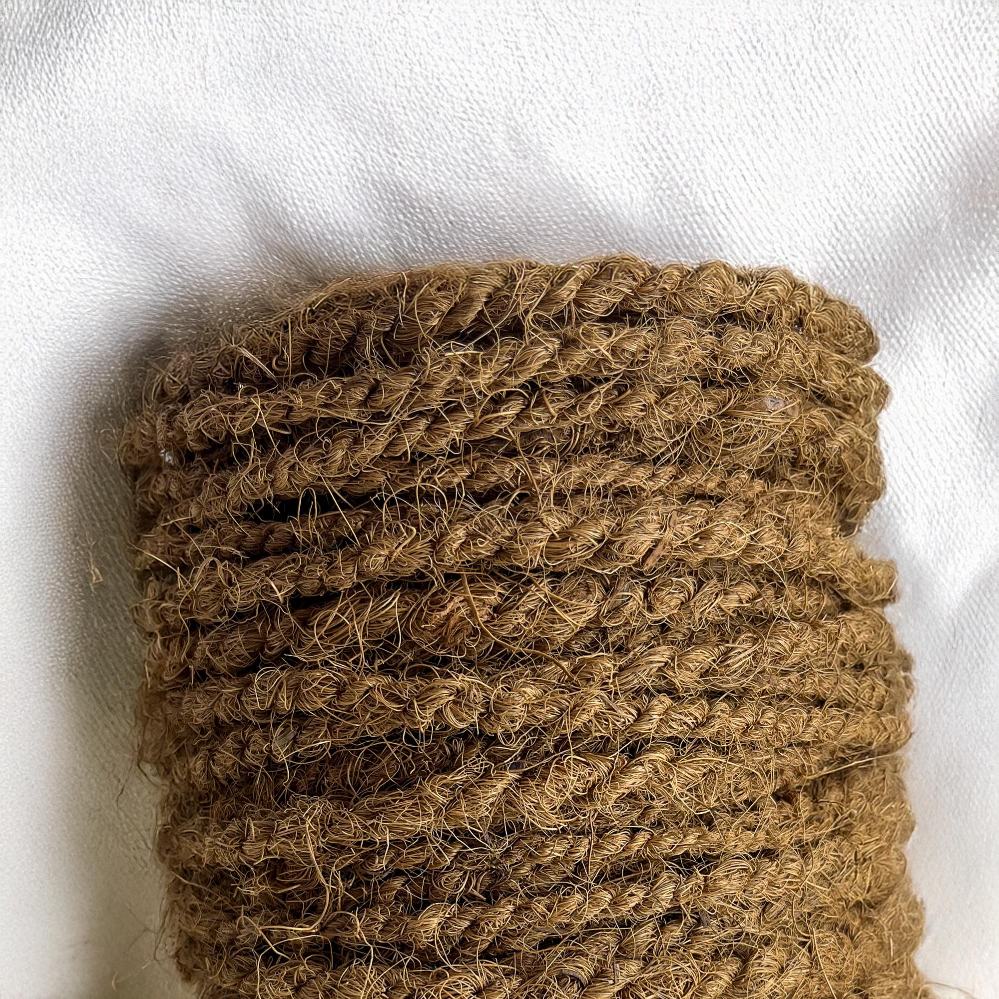 Handmade Natural Coconut Fiber Rope - Eco-friendly Crafting Cord - Etsy