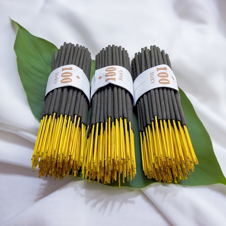 Black Unscented Incense Sticks - Bulk Raw Incense, Private Label - Etsy