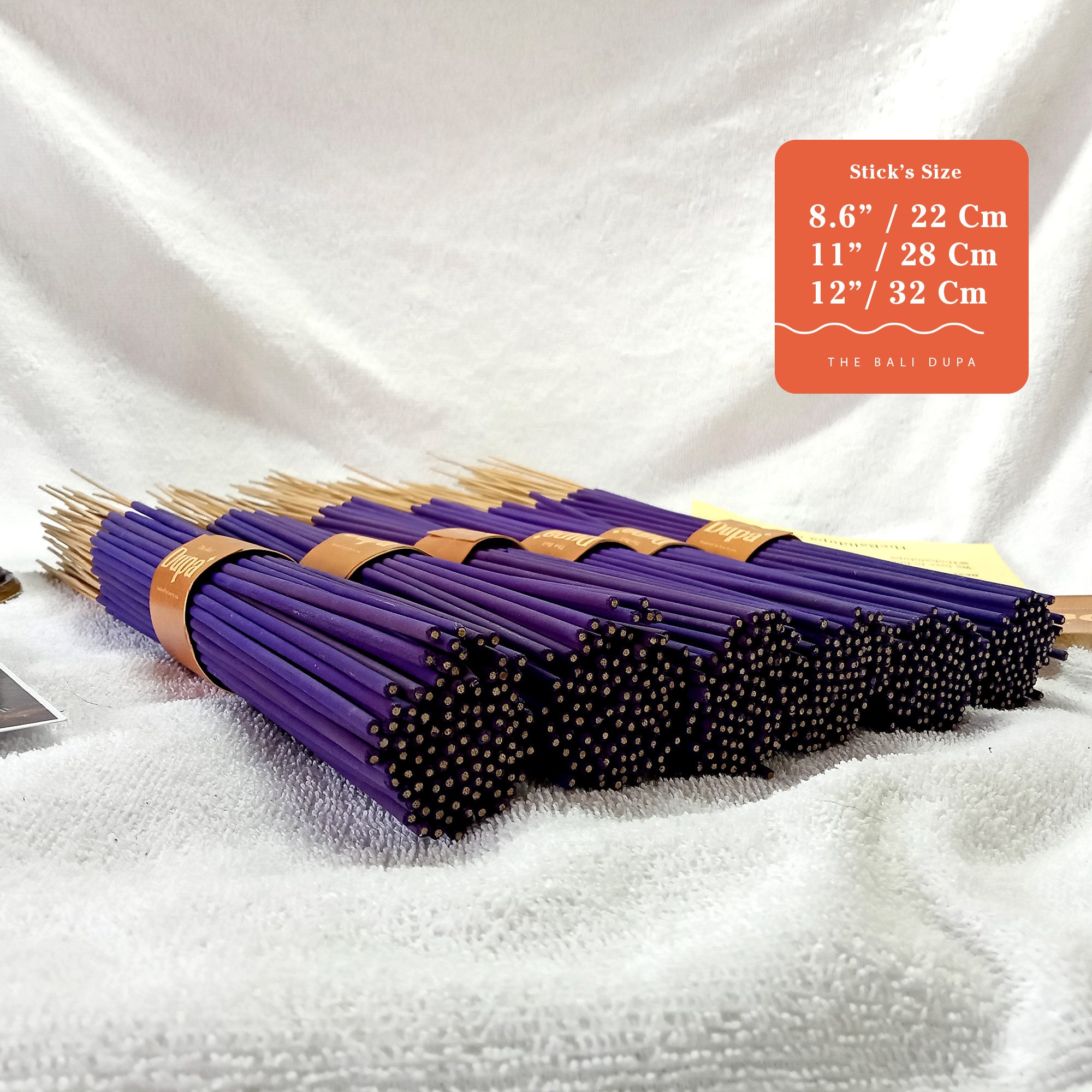 Purple Premium Quality Unscented Incense Sticks, A Blank, Raw and ...