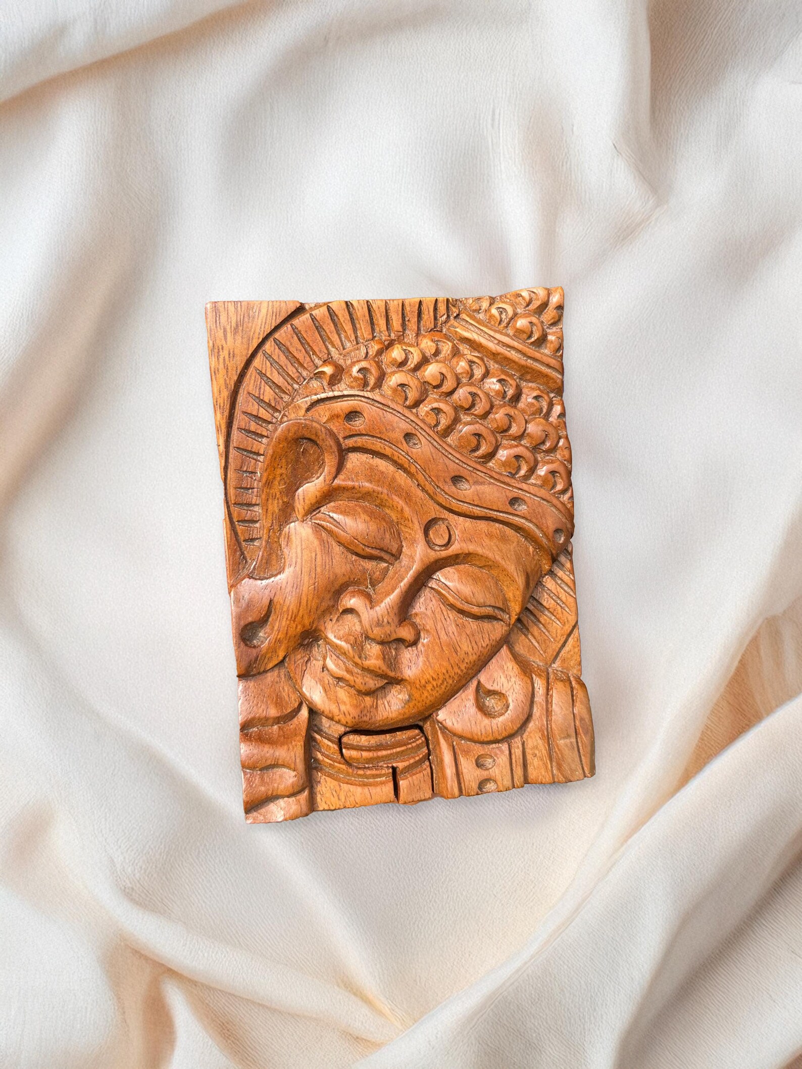 Hand-carved Suar Wood Trinket Box: Balinese Ganesha, Buddha & Monk - Etsy
