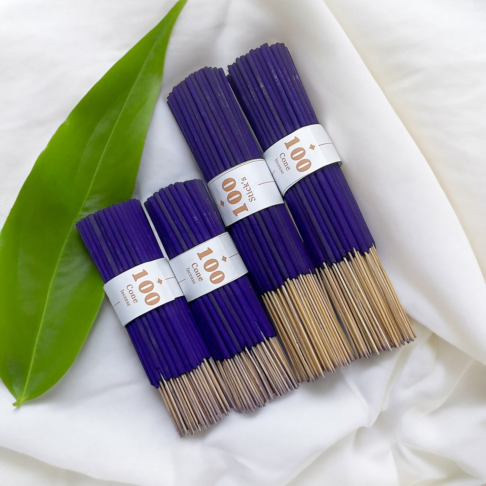 Purple Unscented Incense Sticks, Raw Bali Incense (100/bundle) - Etsy