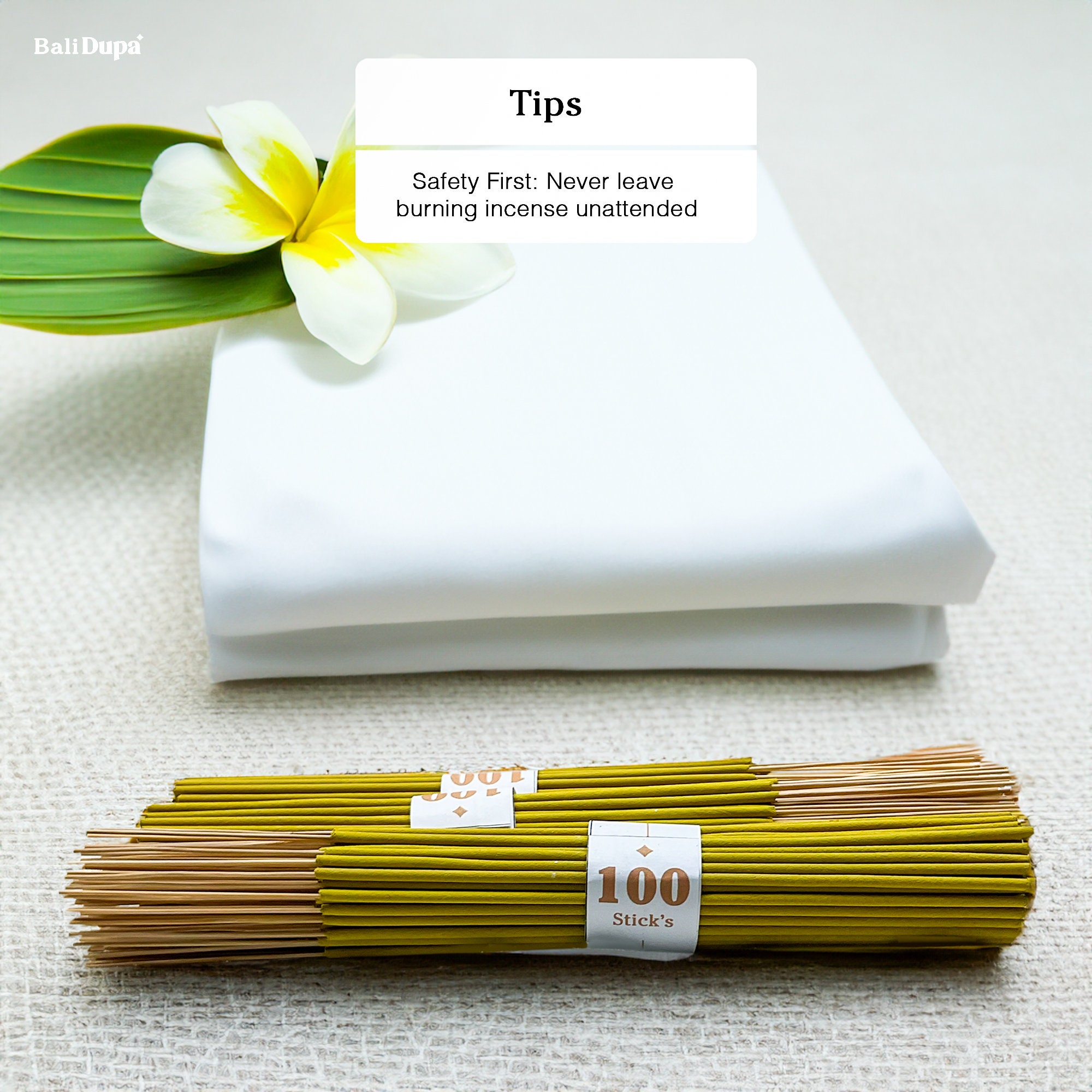Yellow Unscented Incense, Raw, Plain & Unfragranced Sticks With Premium ...